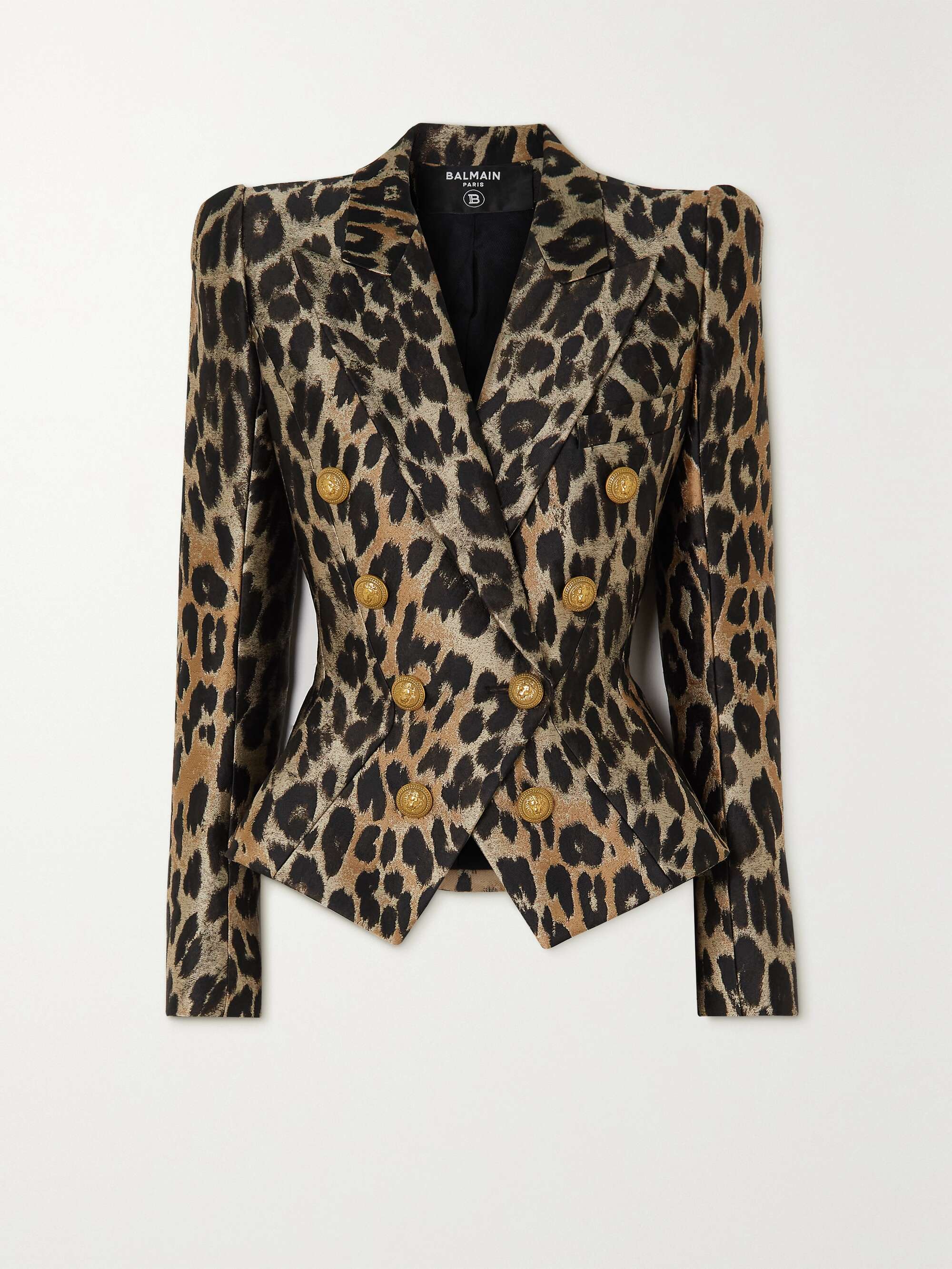 Leopard Print Blazer For Women