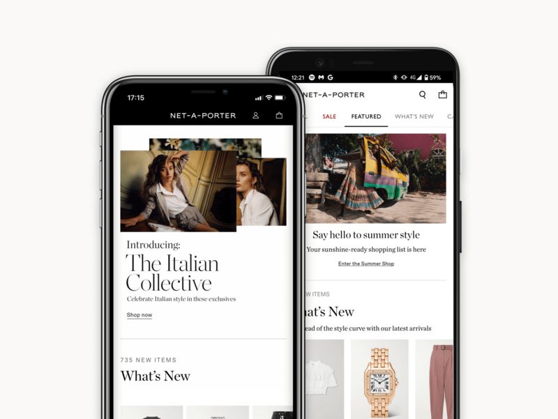 Our Apps | NET-A-PORTER.COM