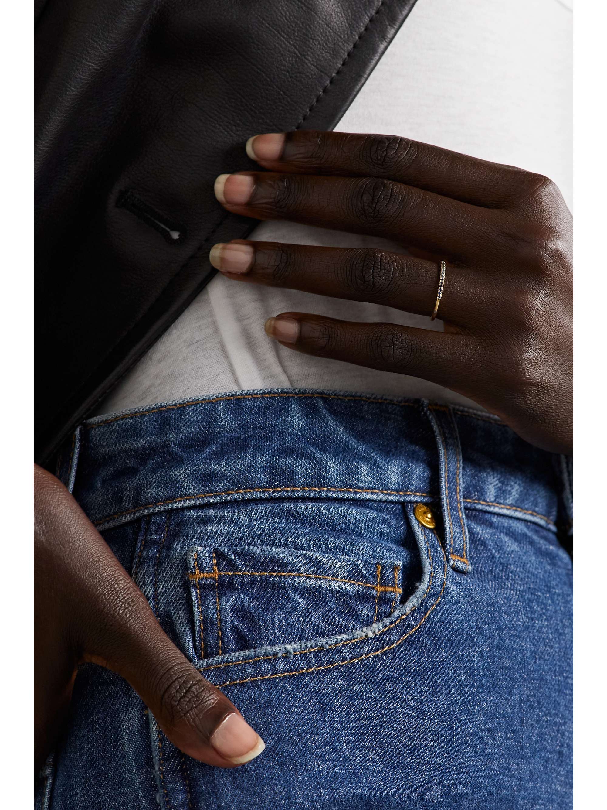 STONE AND STRAND 14-karat gold sapphire ring | NET-A-PORTER