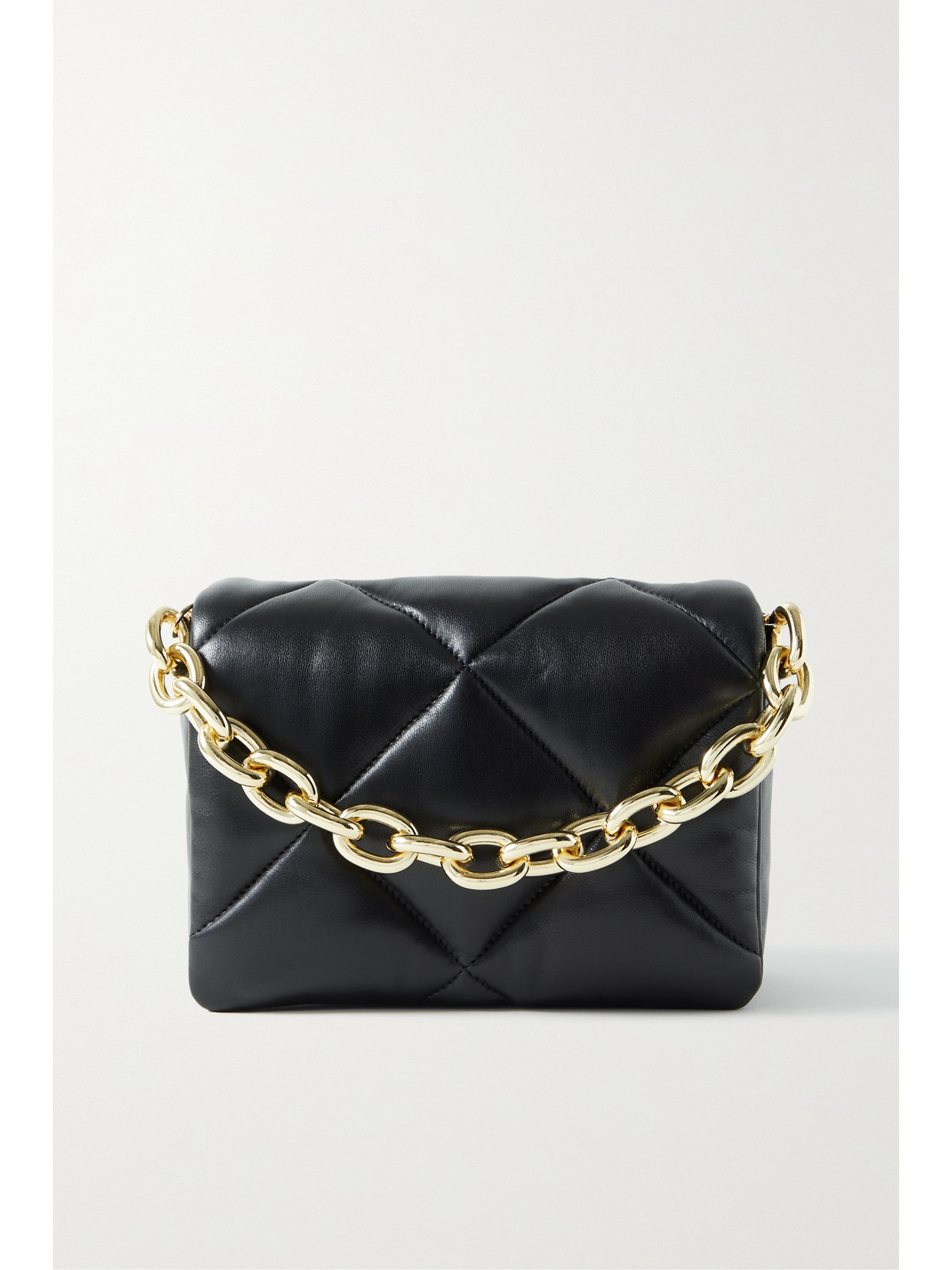 Stand Studio Brynn Quilted Leather Shoulder Bag In Black | ModeSens
