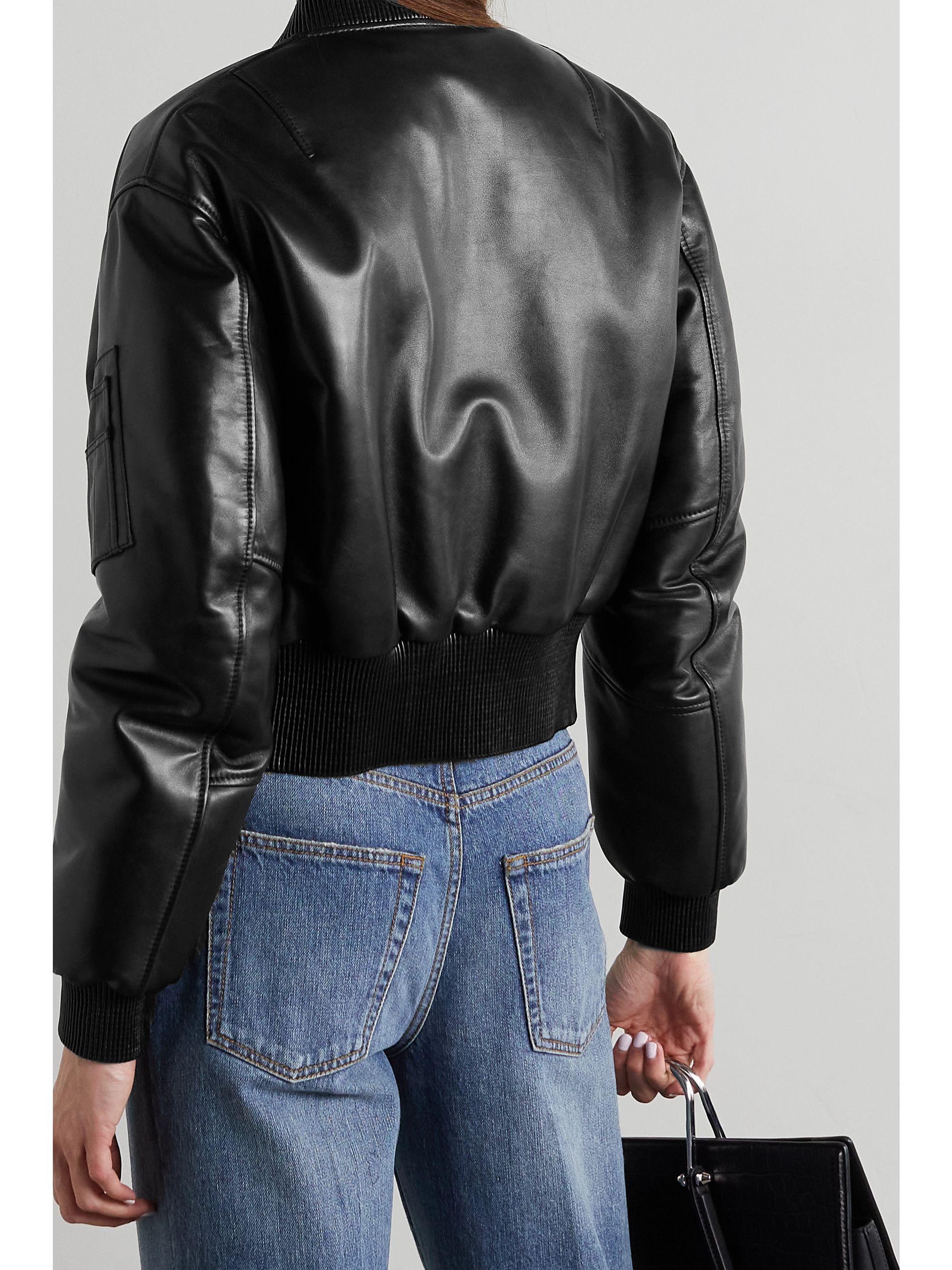 Leather Bomber Jackets For Women