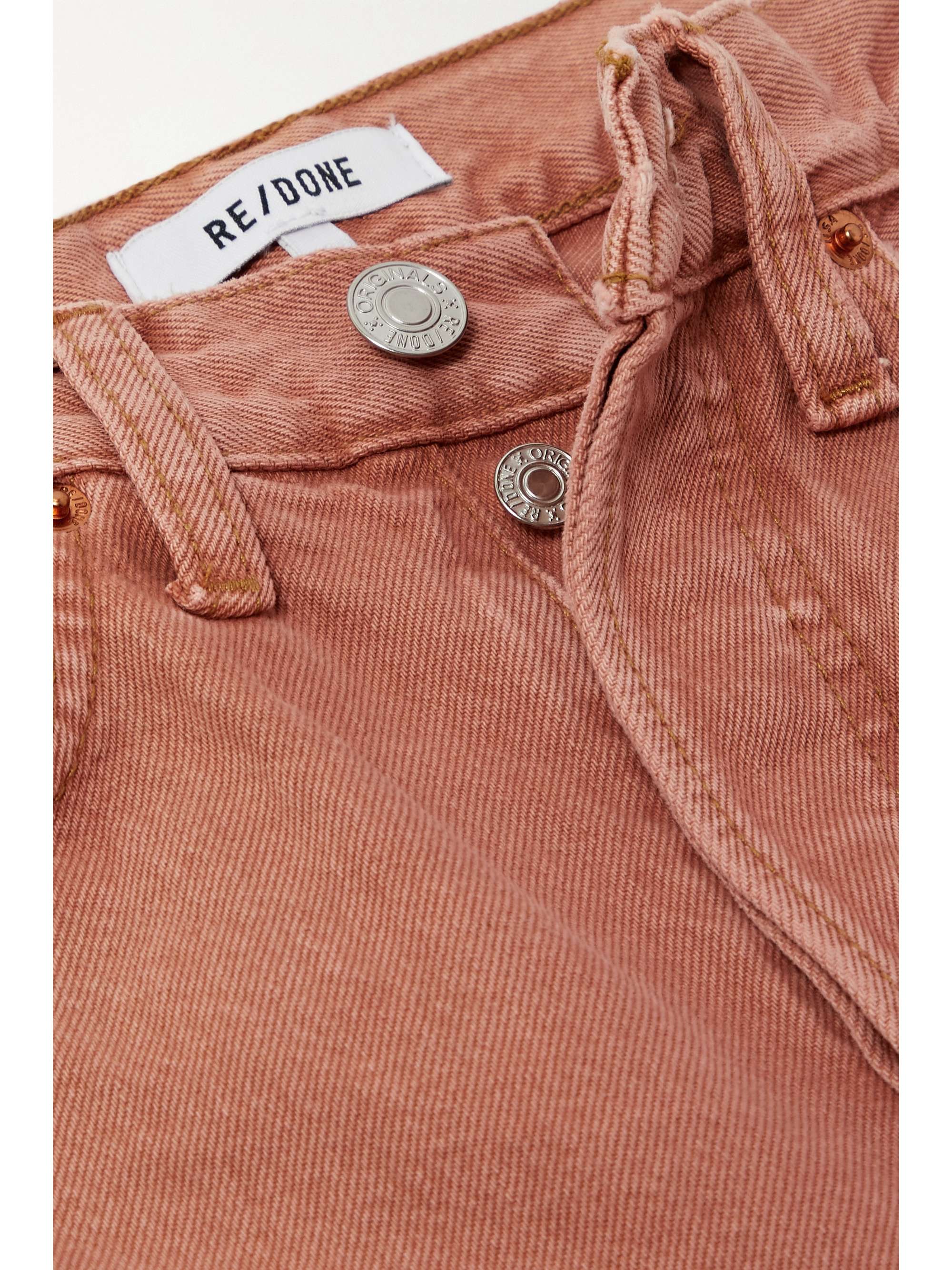 RE/DONE 70s High Rise Stove Pipe straight-leg jeans | NET-A RE/DONE 70s High Rise Stove Pipe straight-leg jeans | NET-A