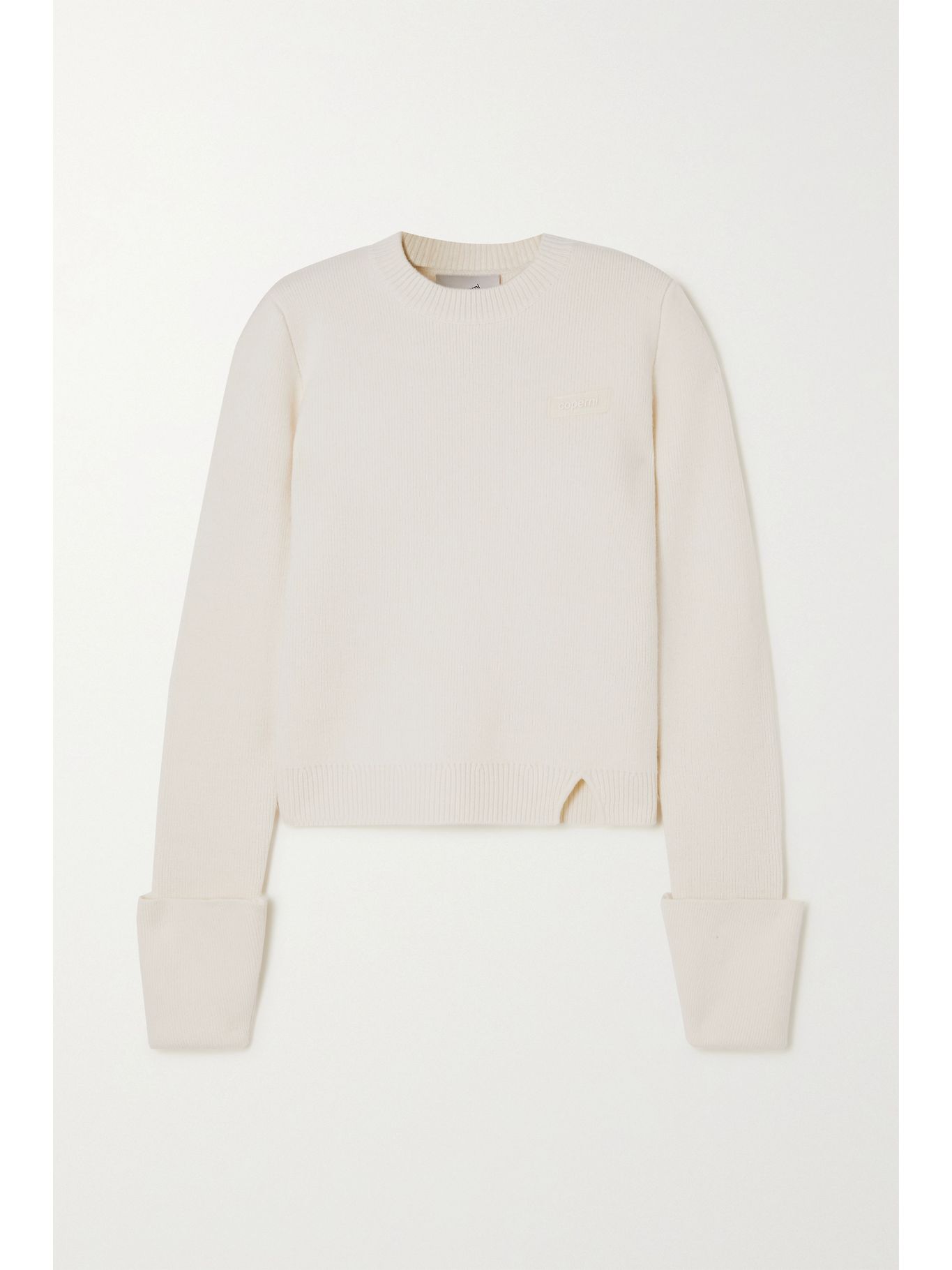 White Ribbed wool-blend sweater | COPERNI | NET-A-PORTER