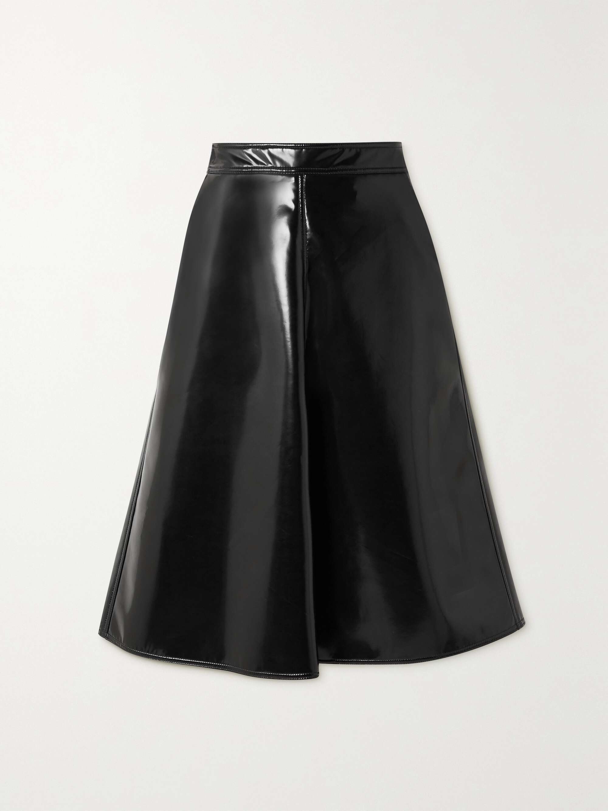 MONCLER GENIUS + 1952 PVC midi skirt | NET-A-PORTER