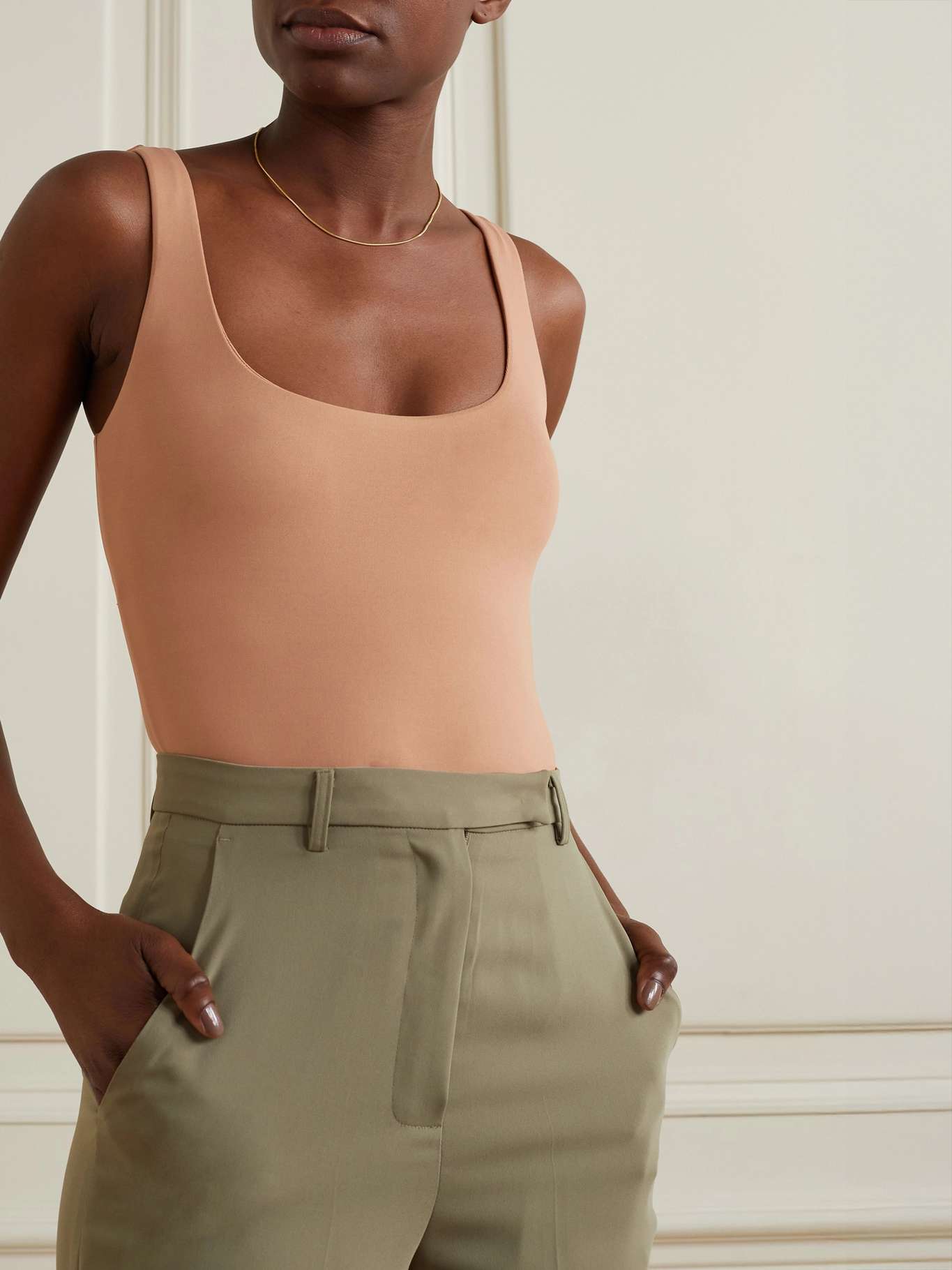 ALIX NYC Mott stretch-jersey bodysuit | NET-A-PORTER