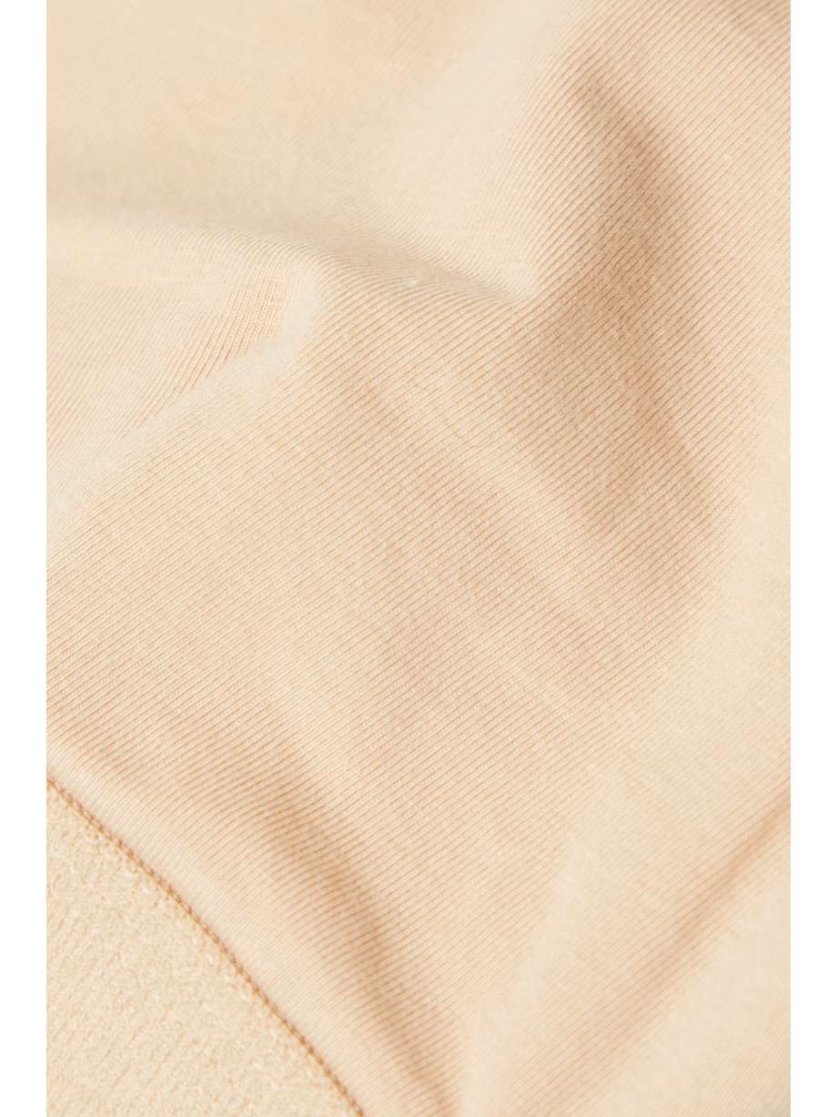 SKIN + NET SUSTAIN Hadlee stretch organic Pima cotton soft-cup triangle ...