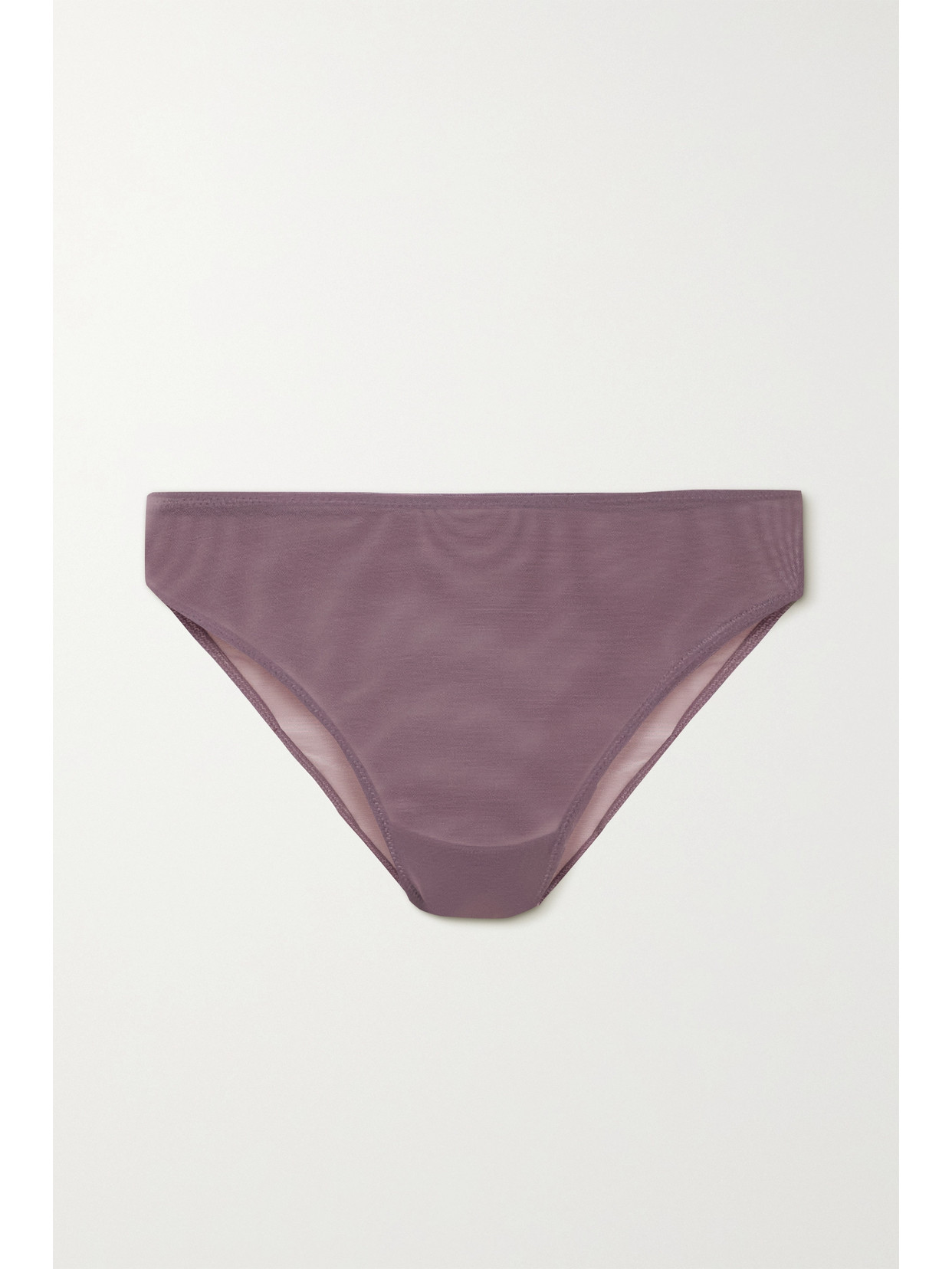Skims High Cut Mesh Briefs In Purple | ModeSens