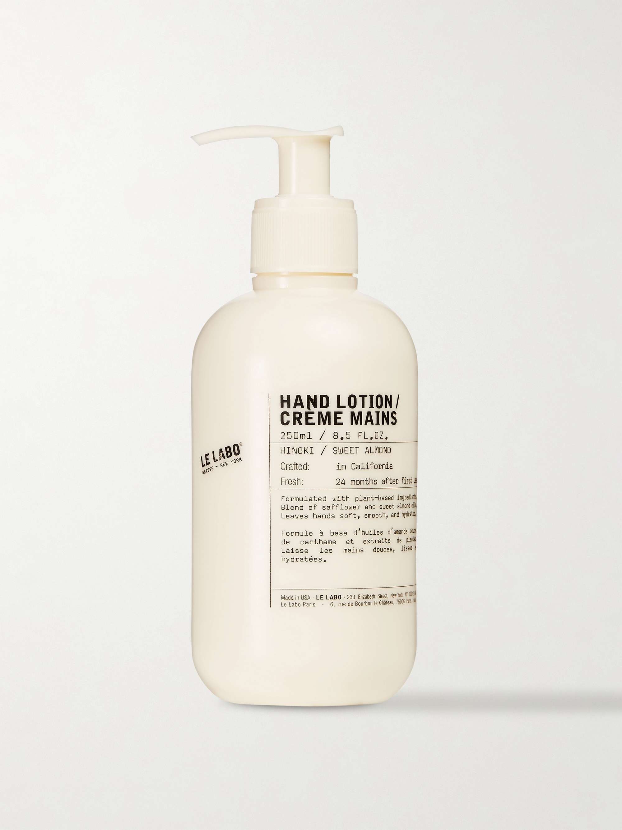 LE LABO Hinoki Hand Lotion, 250ml | NET-A-PORTER