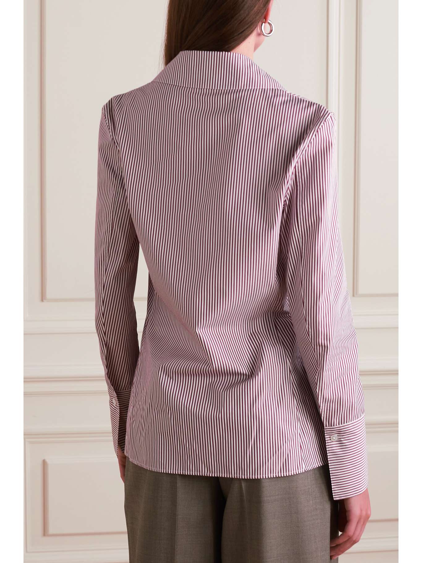 THE ROW Peg cotton-poplin shirt | NET-A-PORTER
