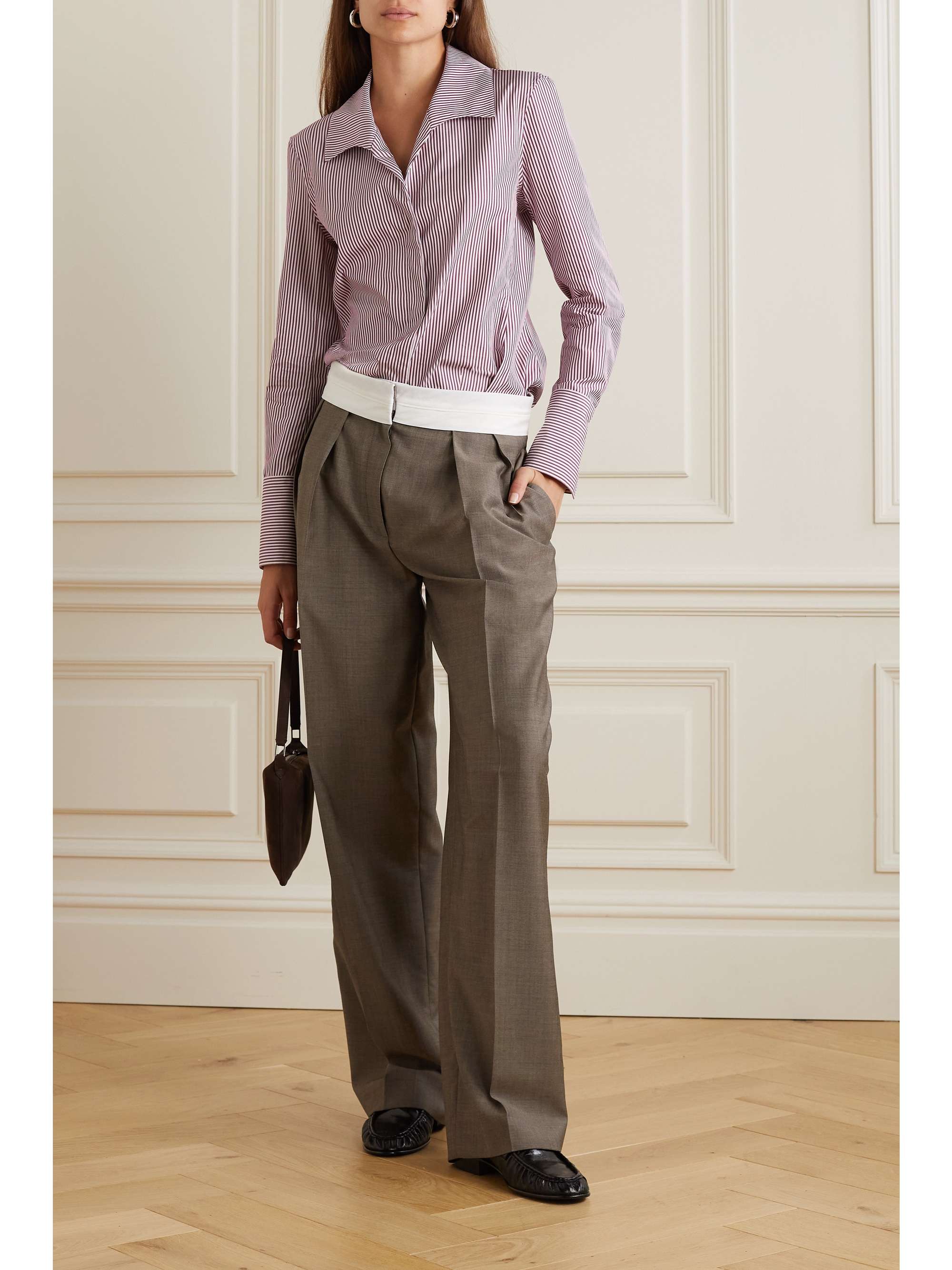 THE ROW Peg cotton-poplin shirt | NET-A-PORTER