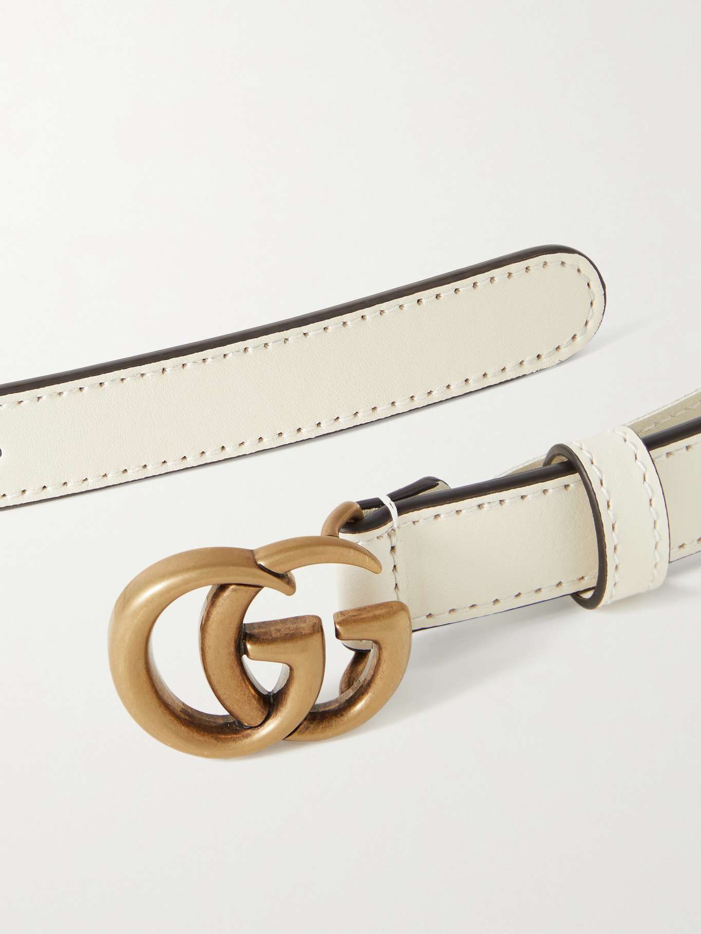 GUCCI GG Marmont leather belt | NET-A-PORTER