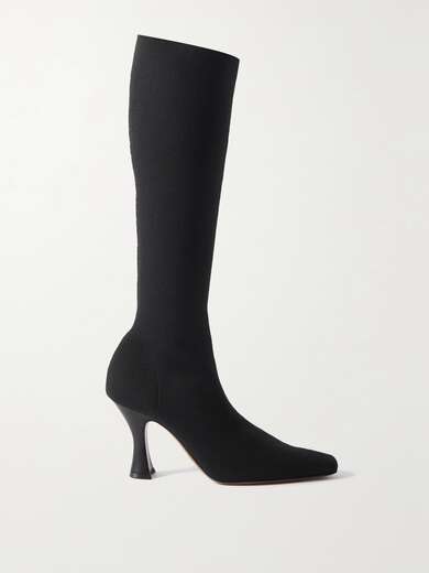 NEOUS Ran stretch-knit knee boots | NET-A-PORTER