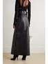 GIVENCHY Belted leather maxi skirt | NET-A-PORTER