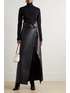 GIVENCHY Belted leather maxi skirt | NET-A-PORTER