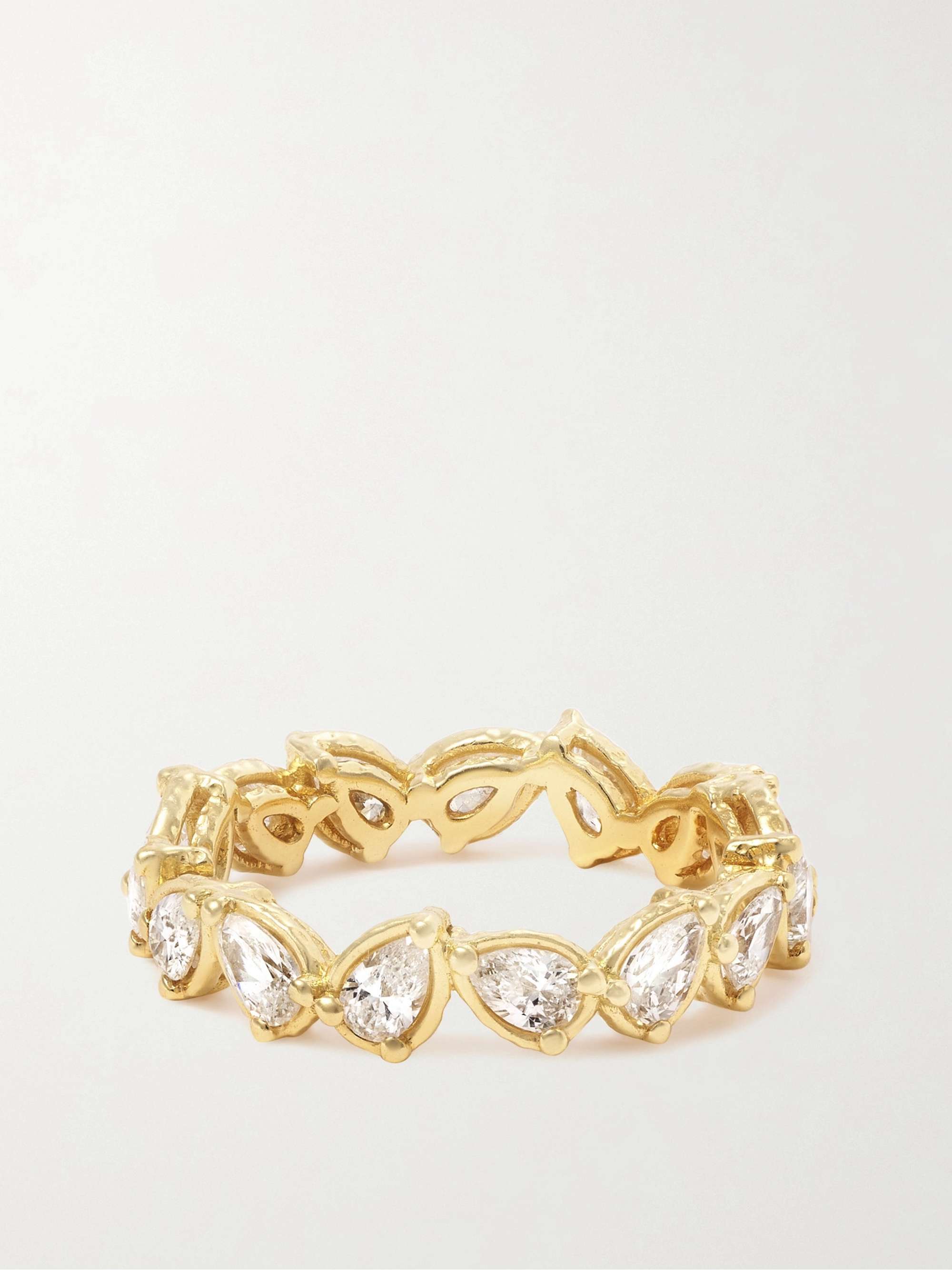 OCTAVIA ELIZABETH + NET SUSTAIN Nesting Gem 18-karat recycled gold ...