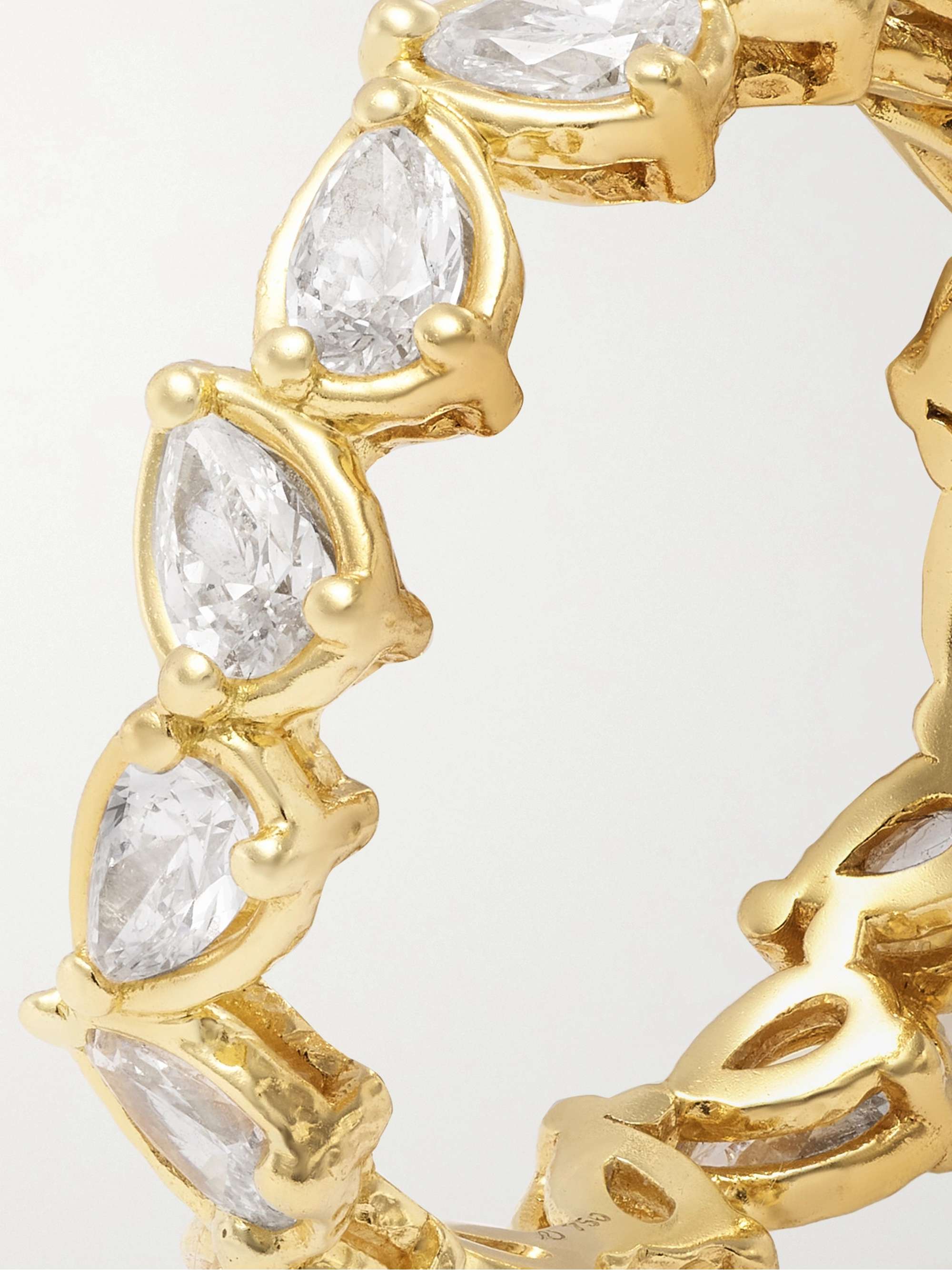 OCTAVIA ELIZABETH + NET SUSTAIN Nesting Gem 18-karat recycled gold ...
