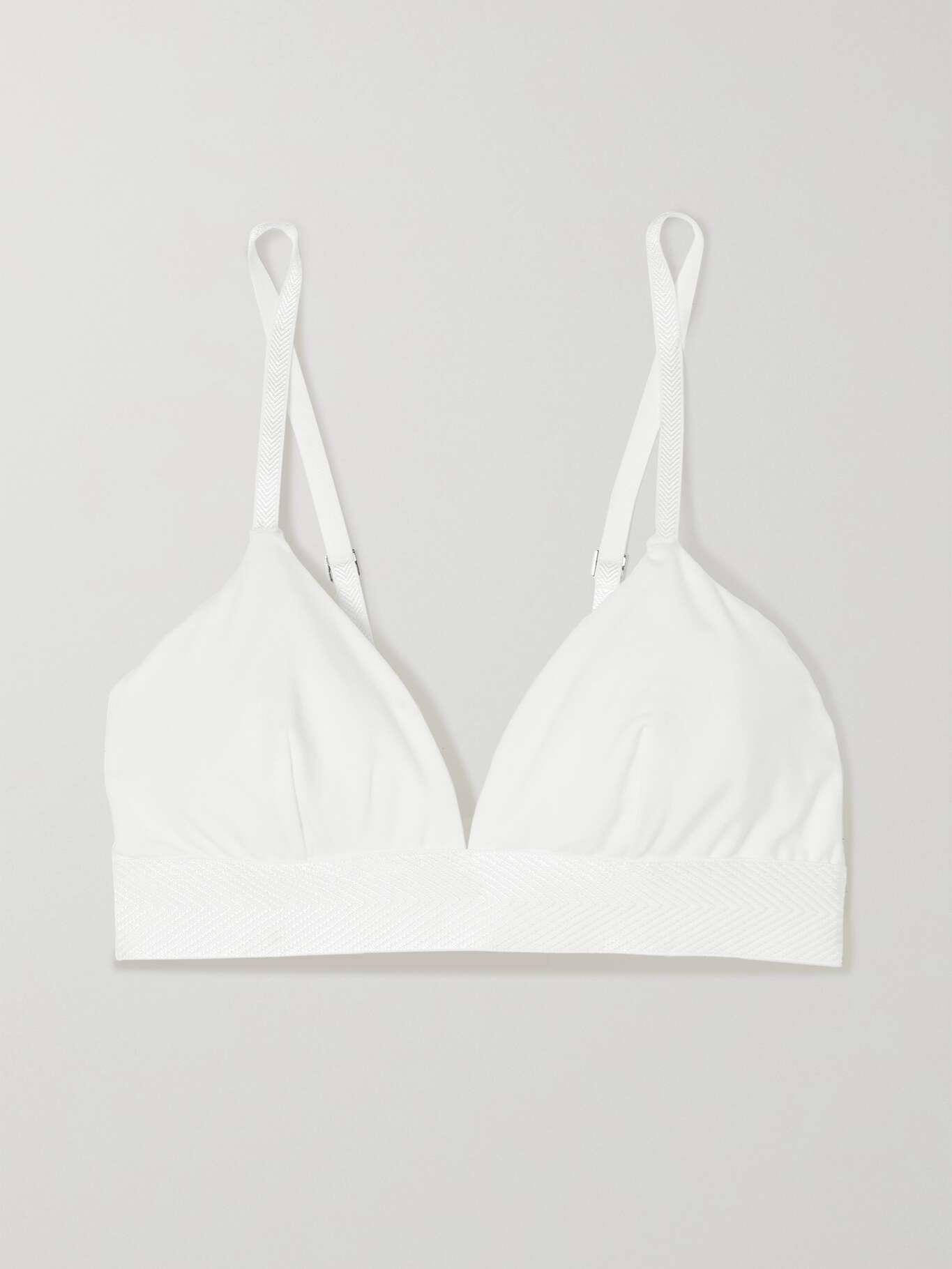 CDLP + NET SUSTAIN stretch-TENCEL Lyocell soft-cup triangle bra | NET-A ...