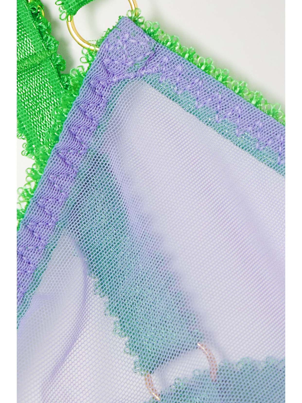 Dora Larsen + Net Sustain Coralee Clean Recycled-tulle Soft-cup Bra In ...