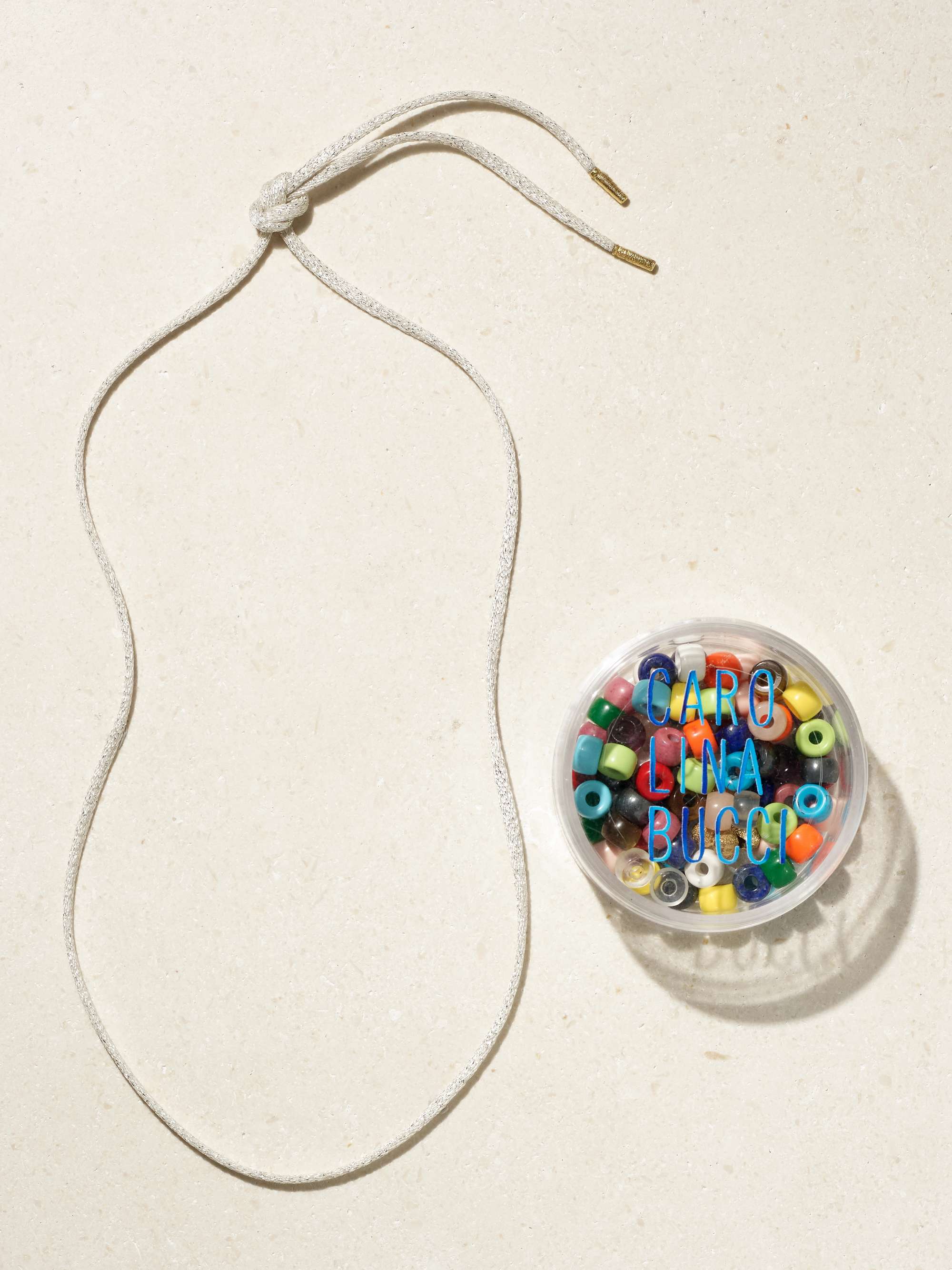 CAROLINA BUCCI FORTE Beads Rainbow Flower 18-karat gold and CAROLINA BUCCI FORTE Beads Rainbow Flower 18-karat gold and