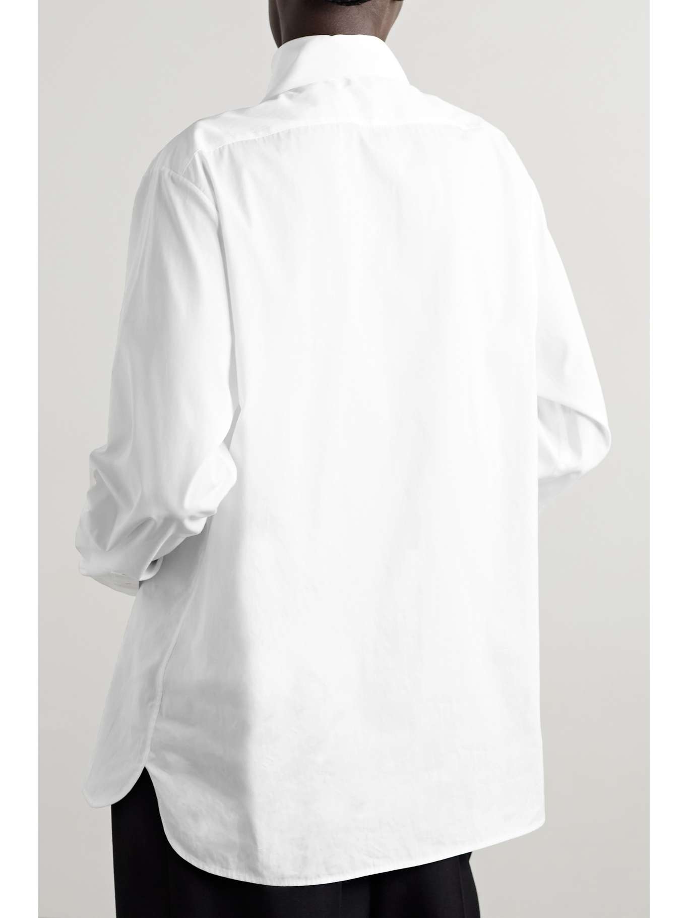 THE ROW Armelle cotton-poplin shirt | NET-A-PORTER