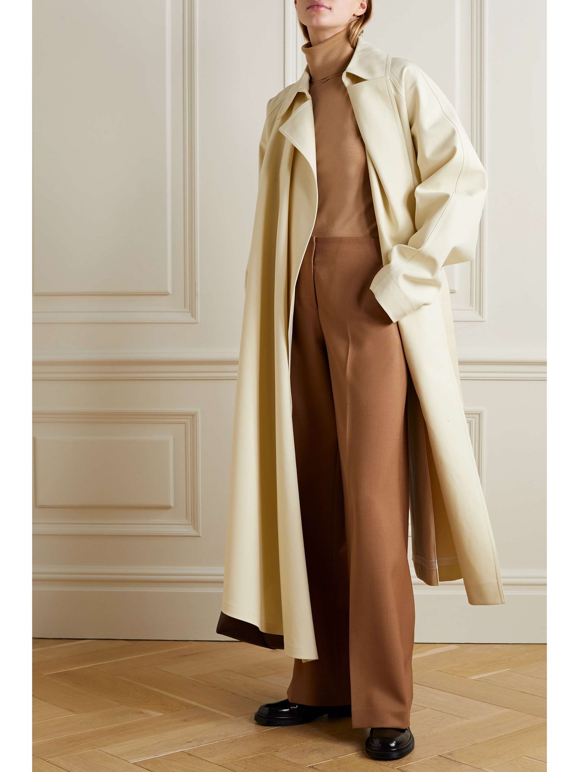 THE ROW Piita wool turtleneck tank | NET-A-PORTER