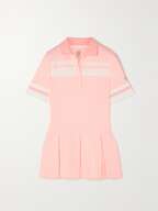 BOGNER Senja striped piqué golf top | NET-A-PORTER