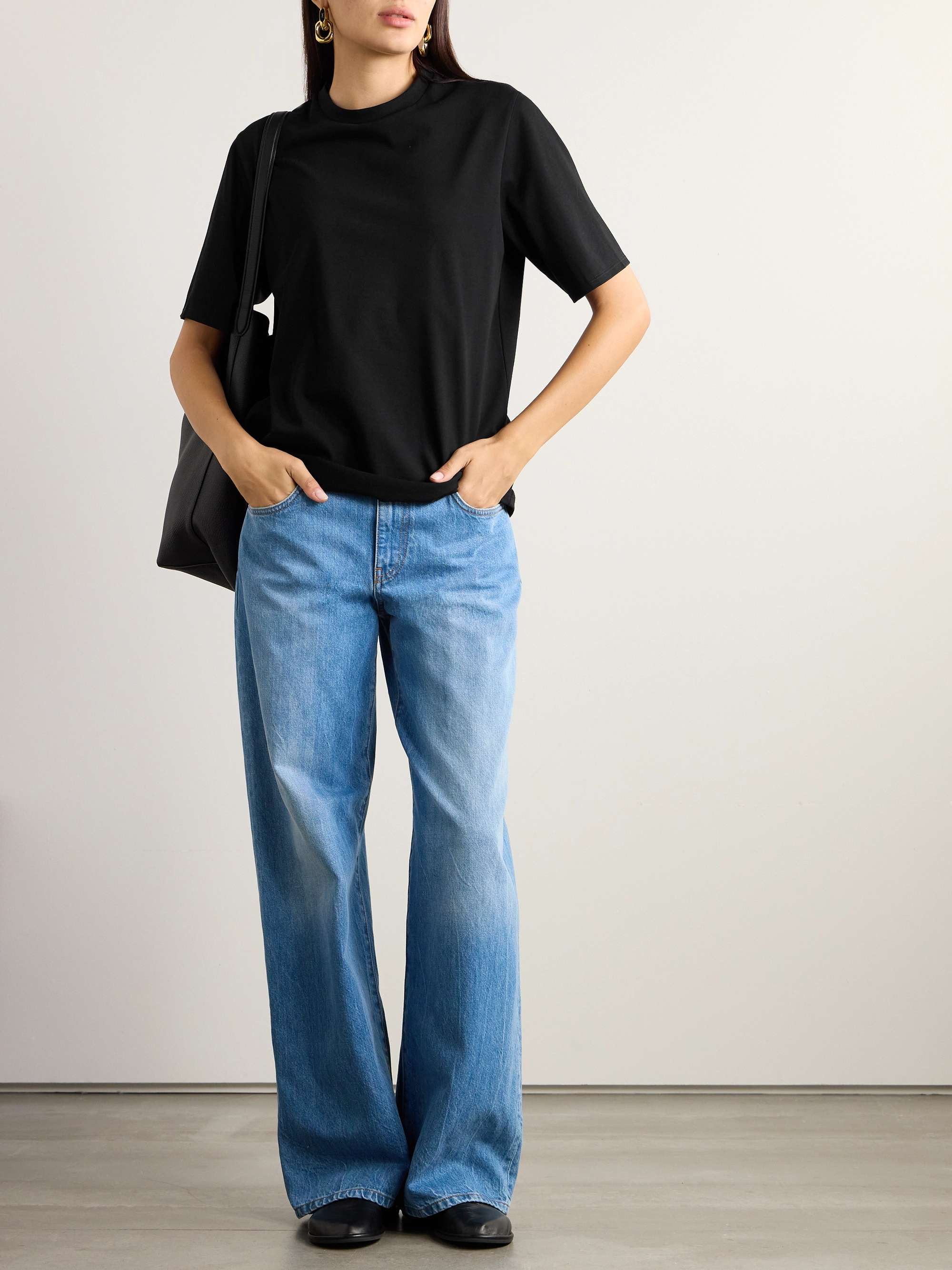 THE ROW Essentials Chiara cotton-jersey T-shirt | NET-A-PORTER
