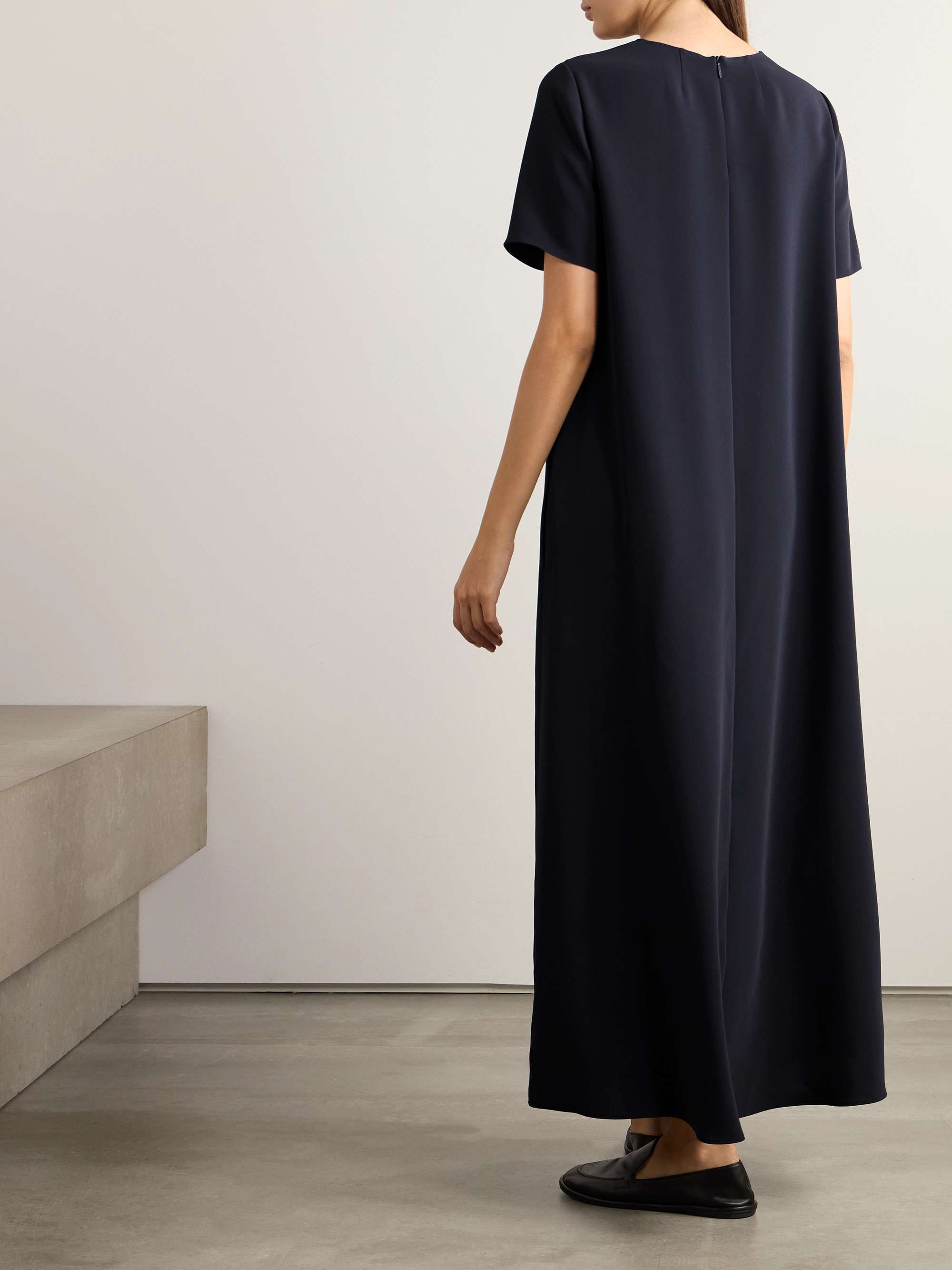 THE ROW Essentials Robi cady maxi dress | NET-A-PORTER