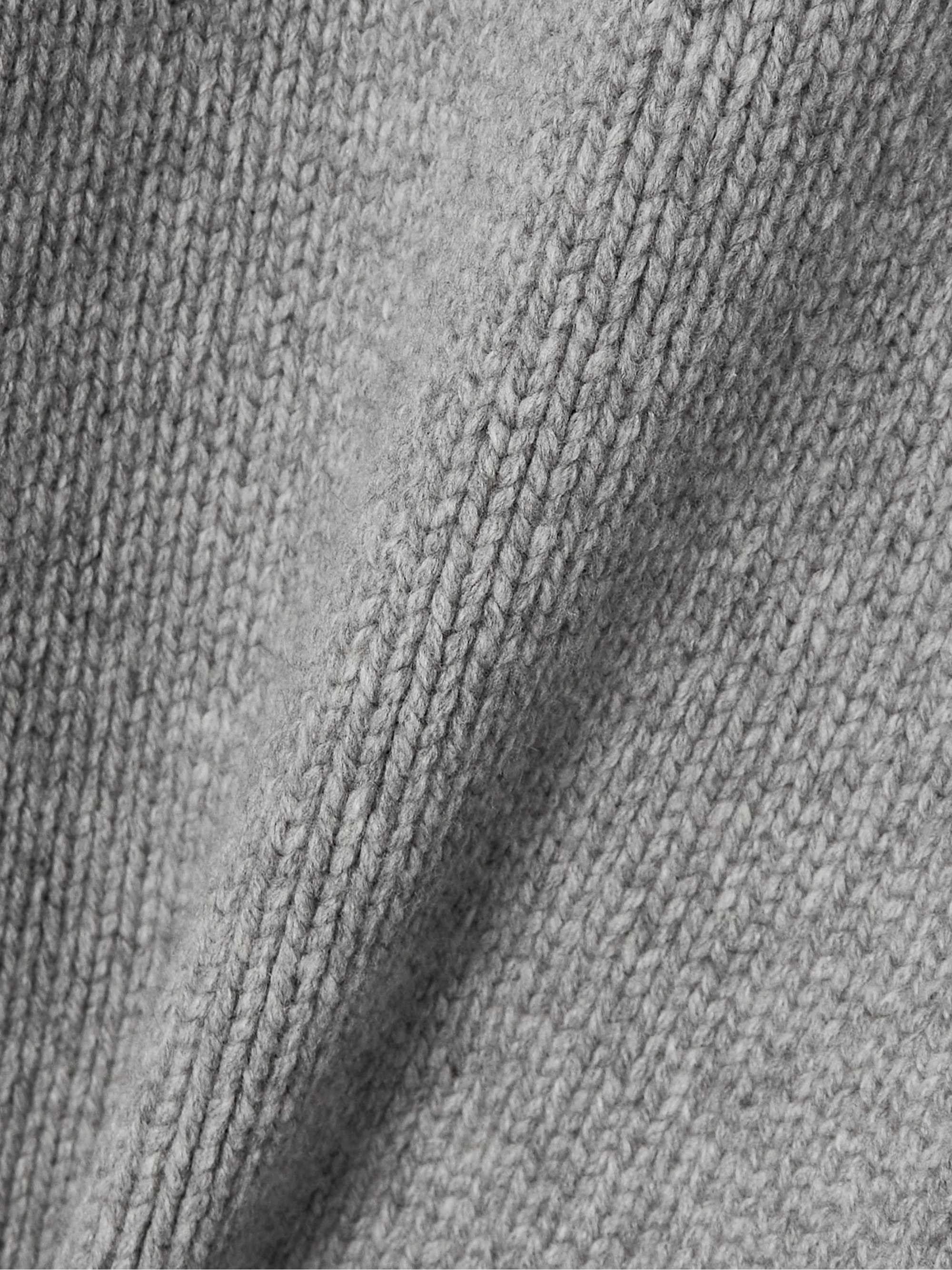 THE ROW Essentials Ophelia oversized wool and cashmere-blend sweater ...