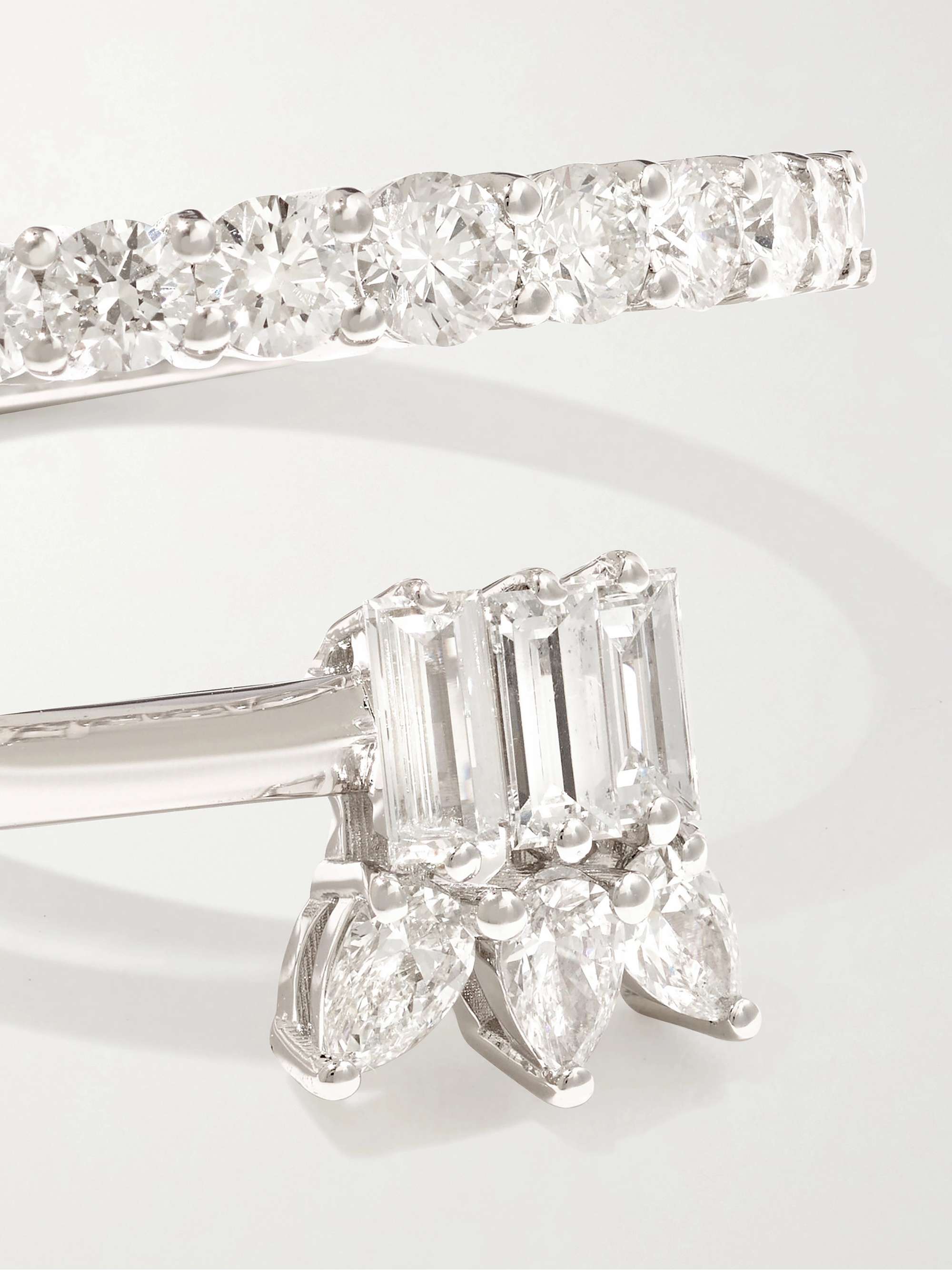 YEPREM 18-karat white gold diamond ring | NET-A-PORTER