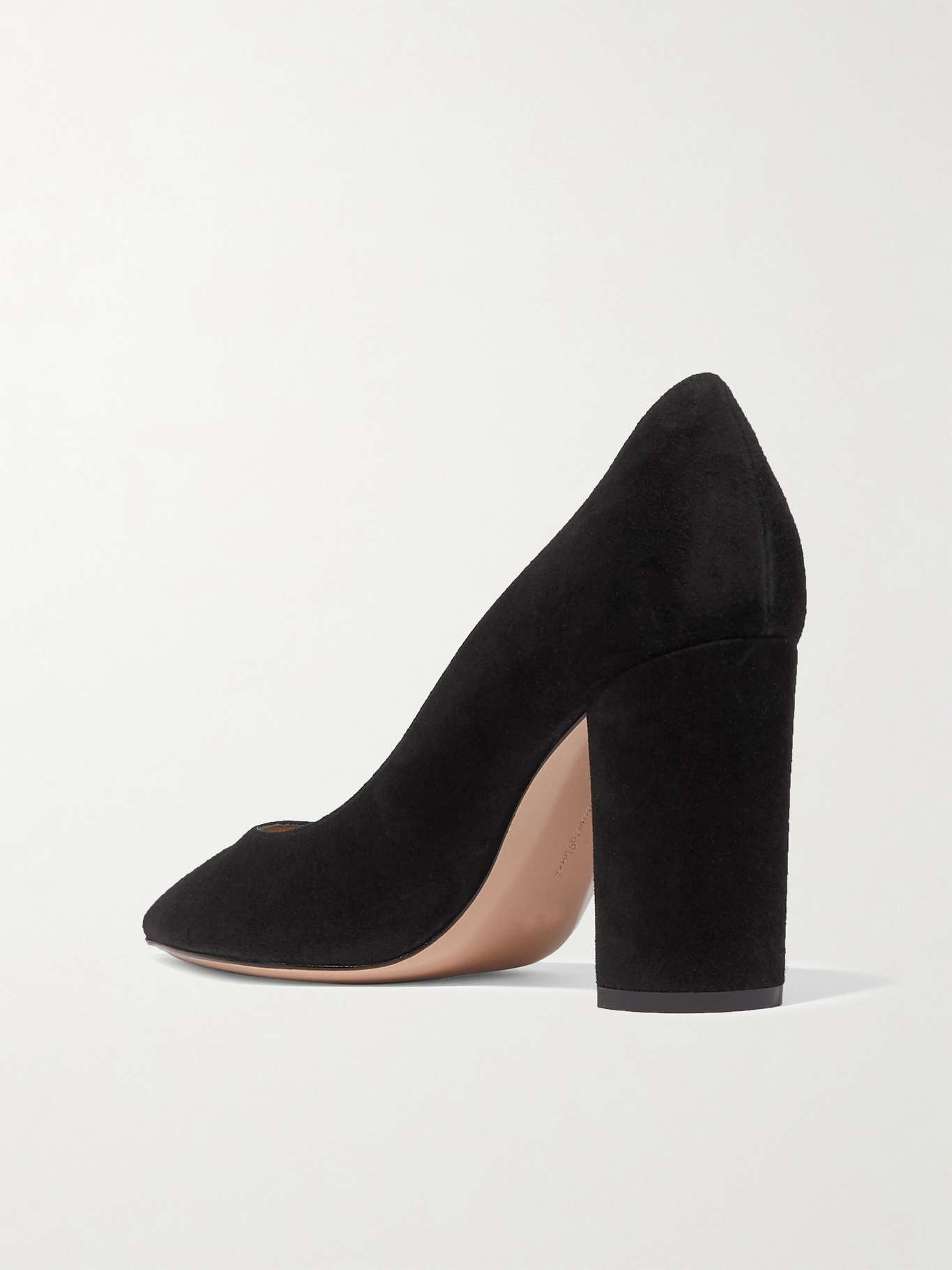GIANVITO ROSSI Piper 85 suede pumps | NET-A-PORTER