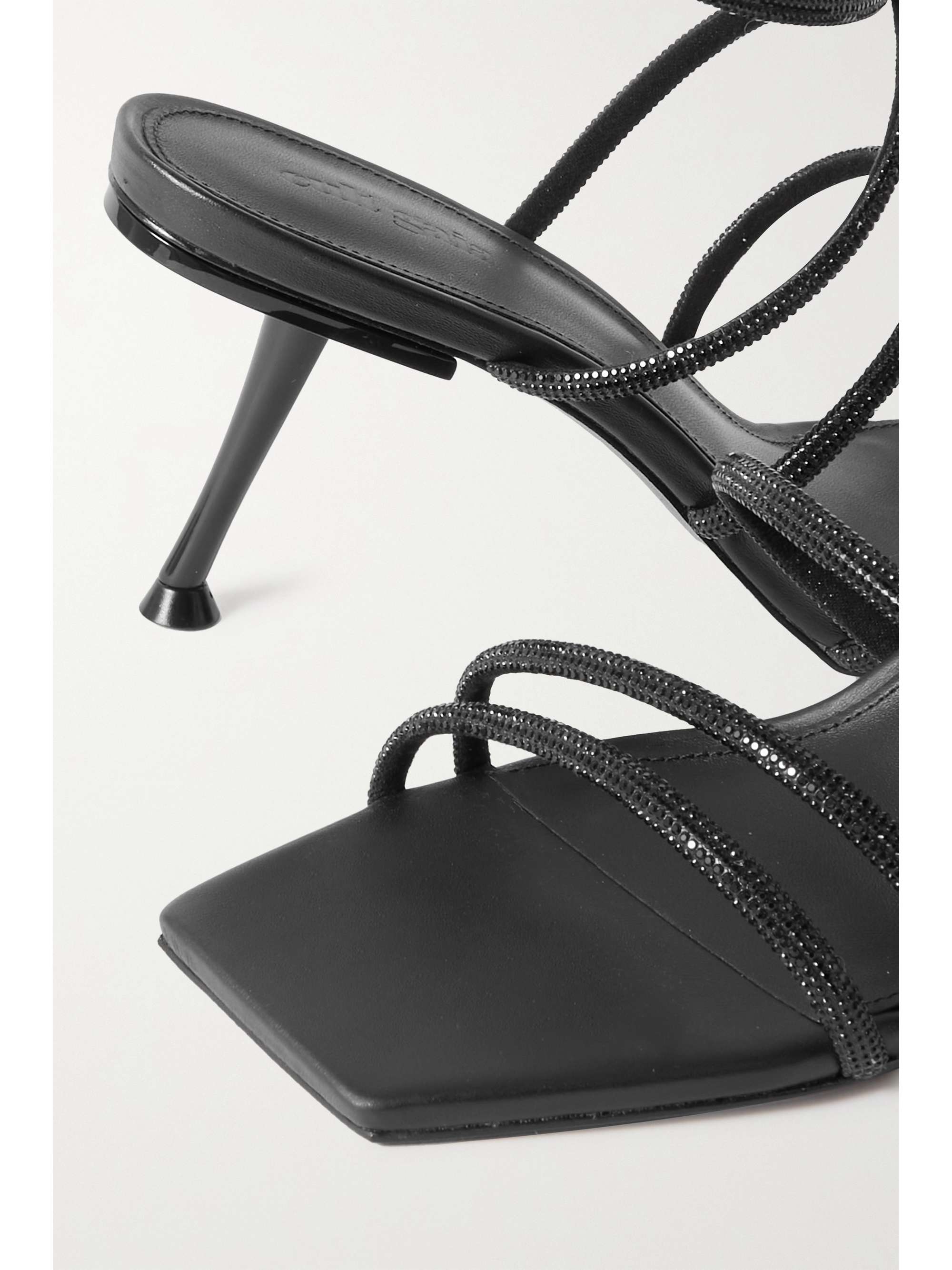 CULT GAIA Isa crystal-embellished sandals | NET-A-PORTER