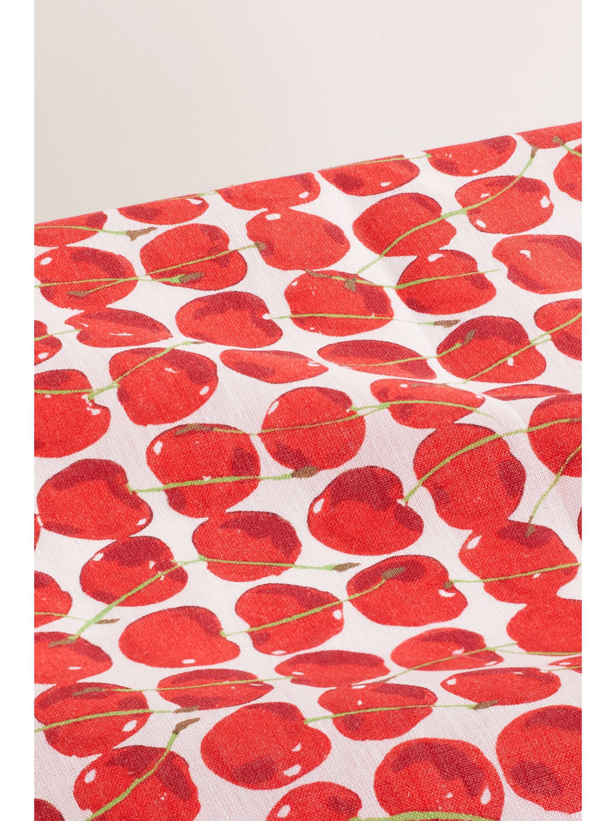 LA DOUBLEJ Large printed linen tablecloth | NET-A-PORTER