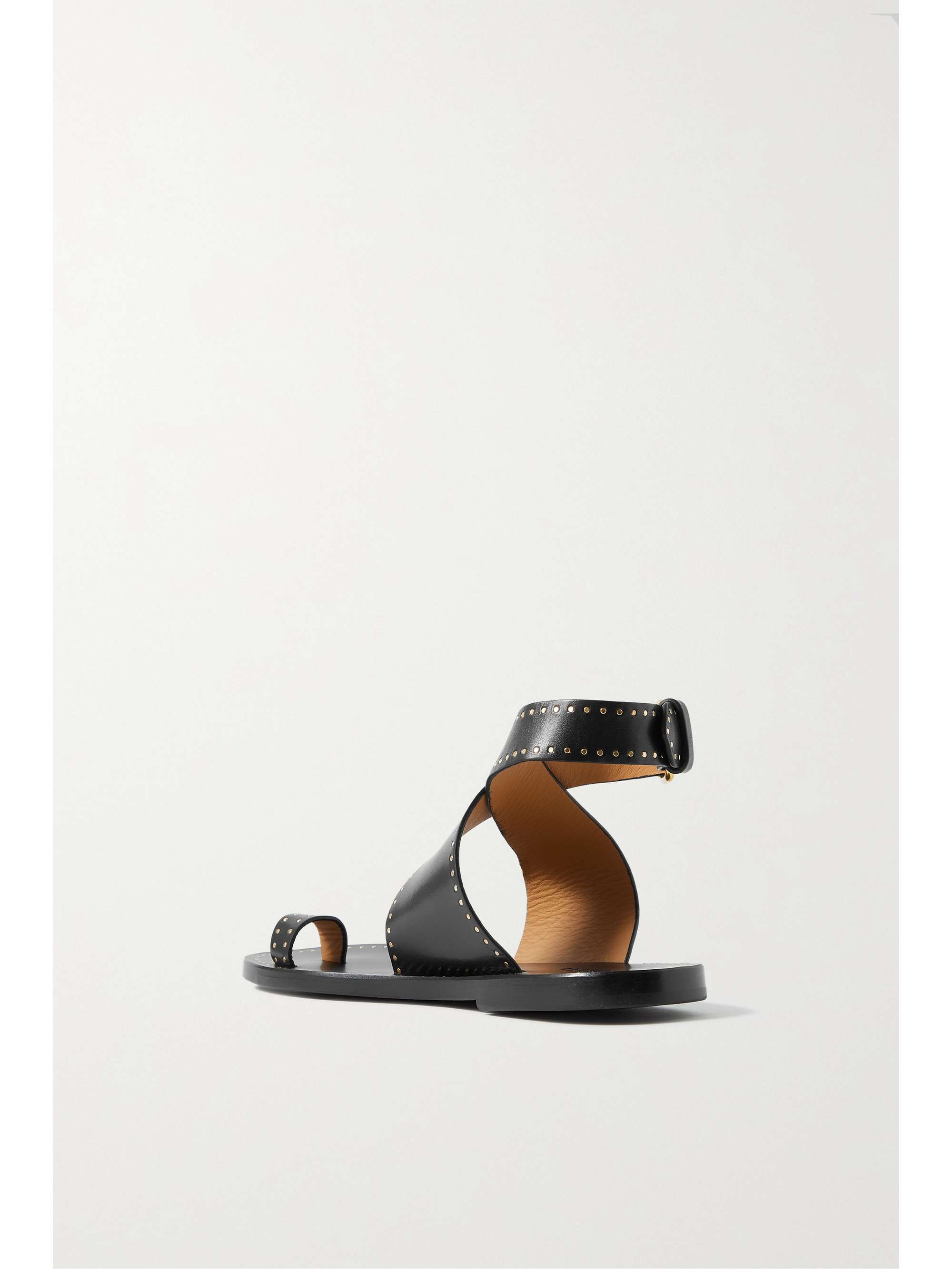 ISABEL MARANT Jools studded leather sandals | NET-A-PORTER