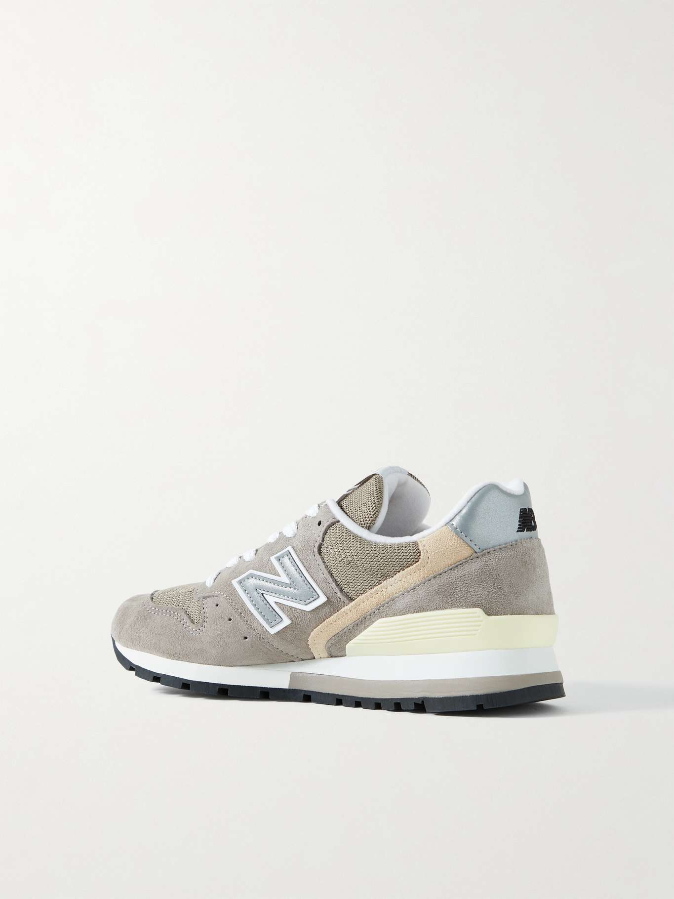 NEW BALANCE 996 suede and mesh sneakers | NET-A-PORTER