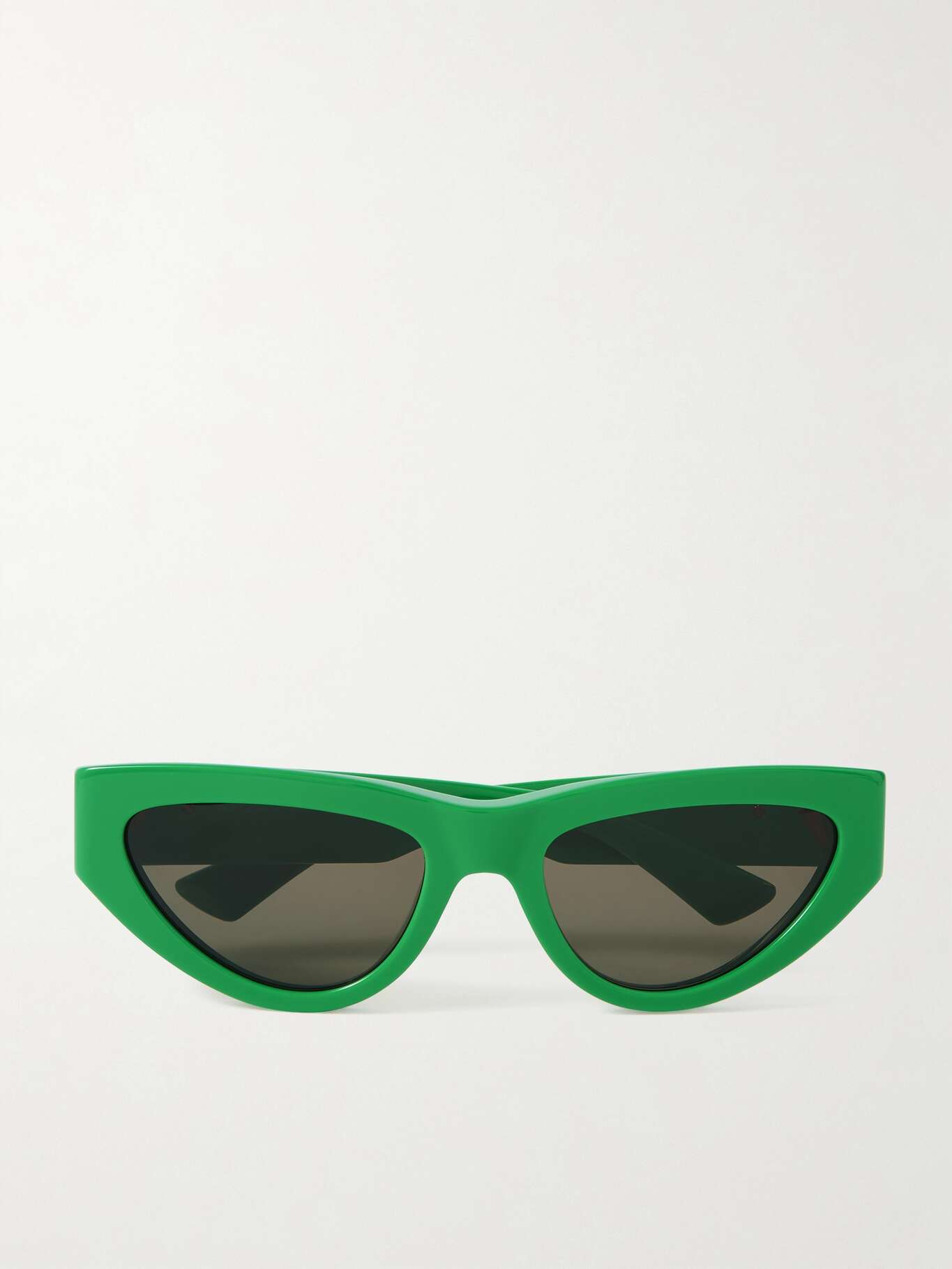 BOTTEGA VENETA EYEWEAR Triangle cat-eye acetate sunglasses | NET-A-PORTER