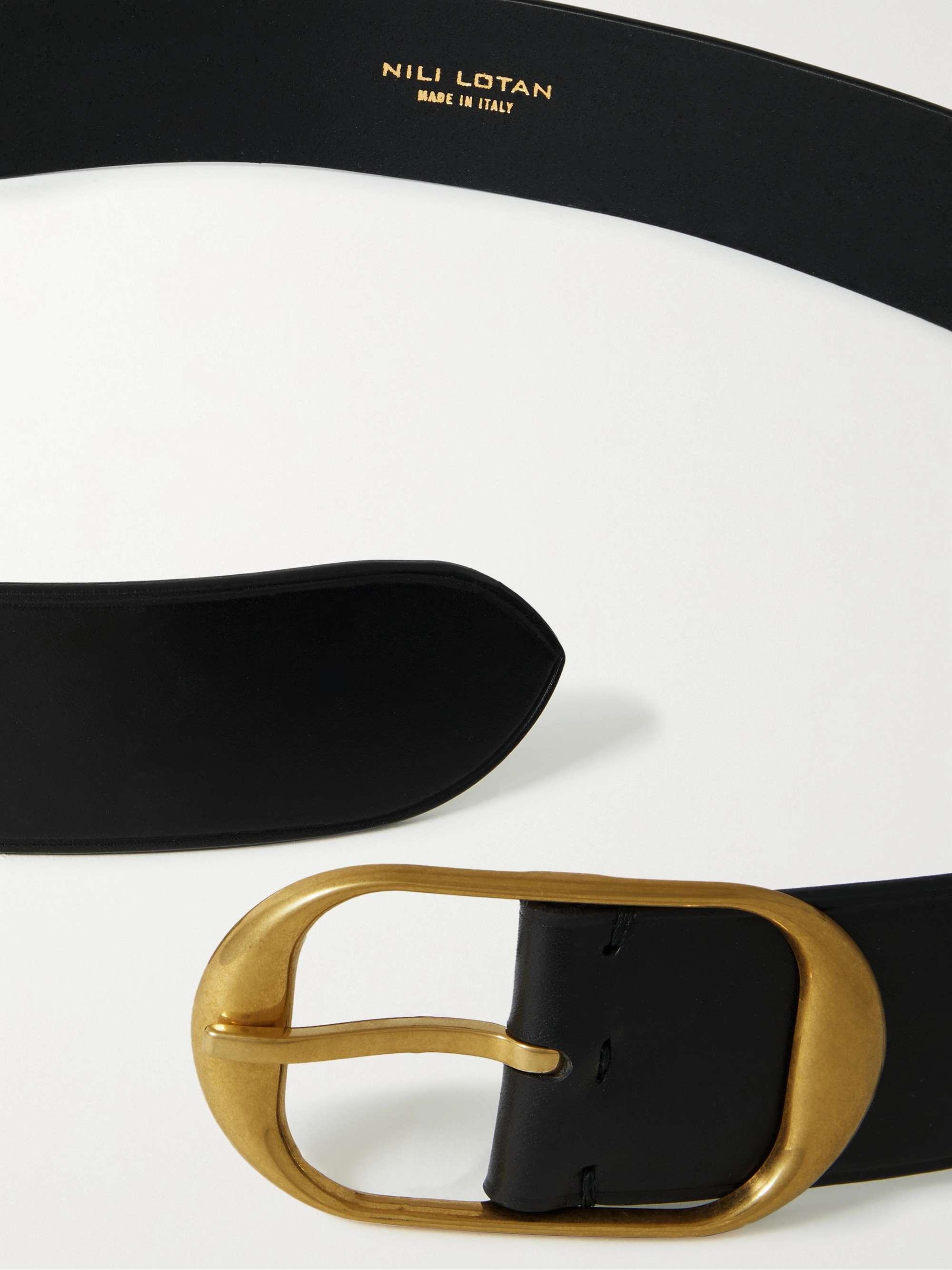 NILI LOTAN Nili leather belt | NET-A-PORTER