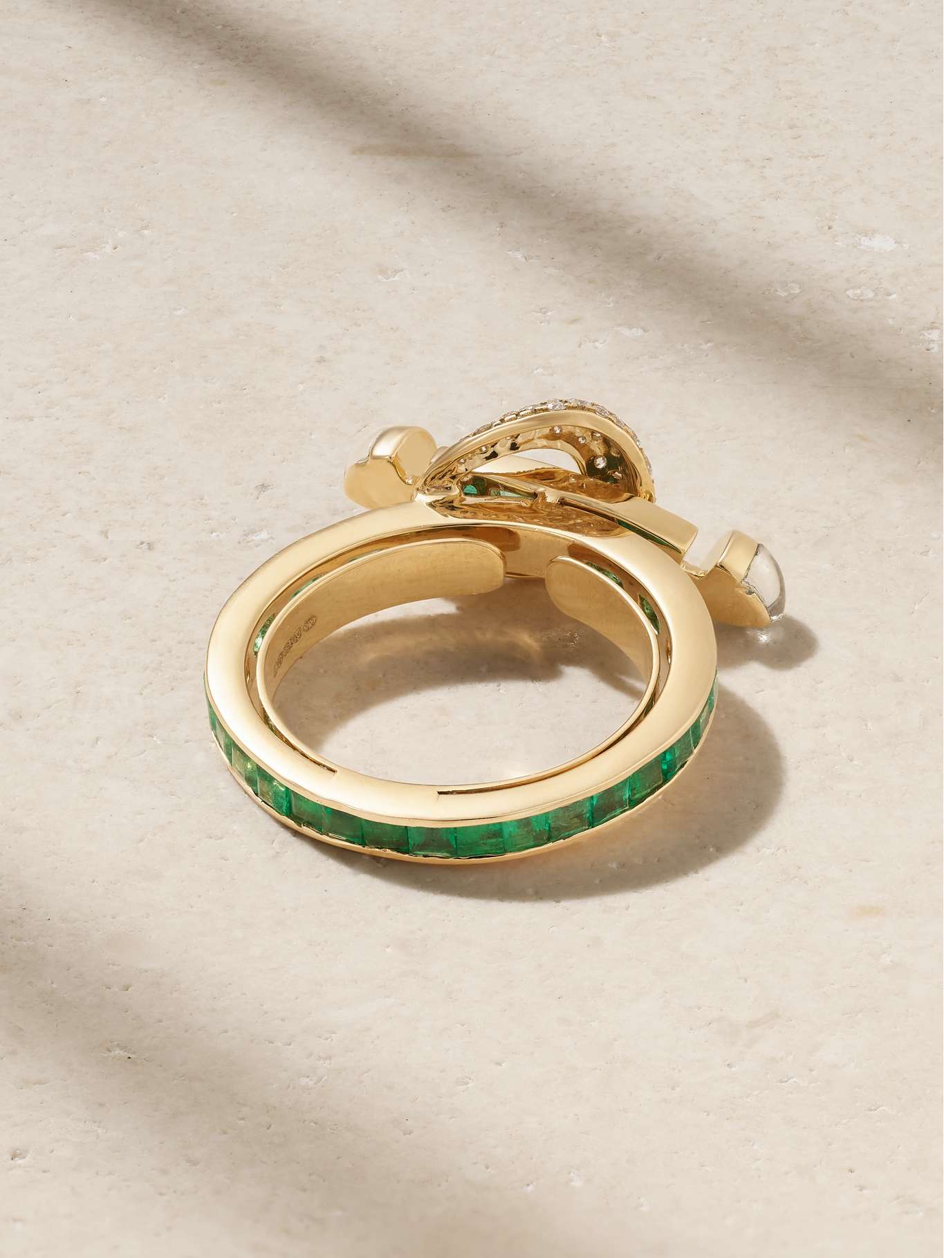 ANANYA Chakra 18-karat gold multi-stone ring | NET-A-PORTER