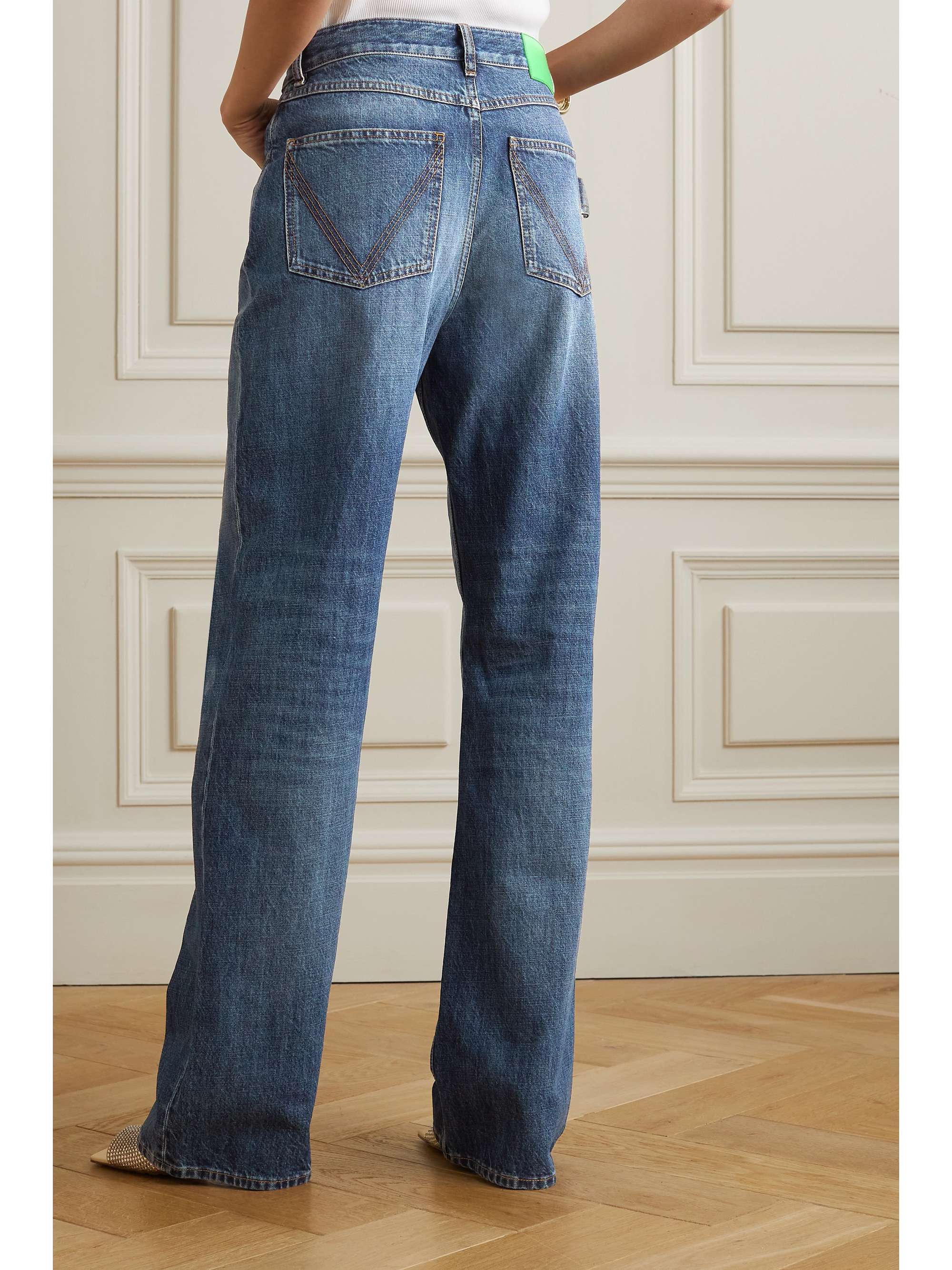 BOTTEGA VENETA High-rise straight-leg jeans | NET-A-PORTER