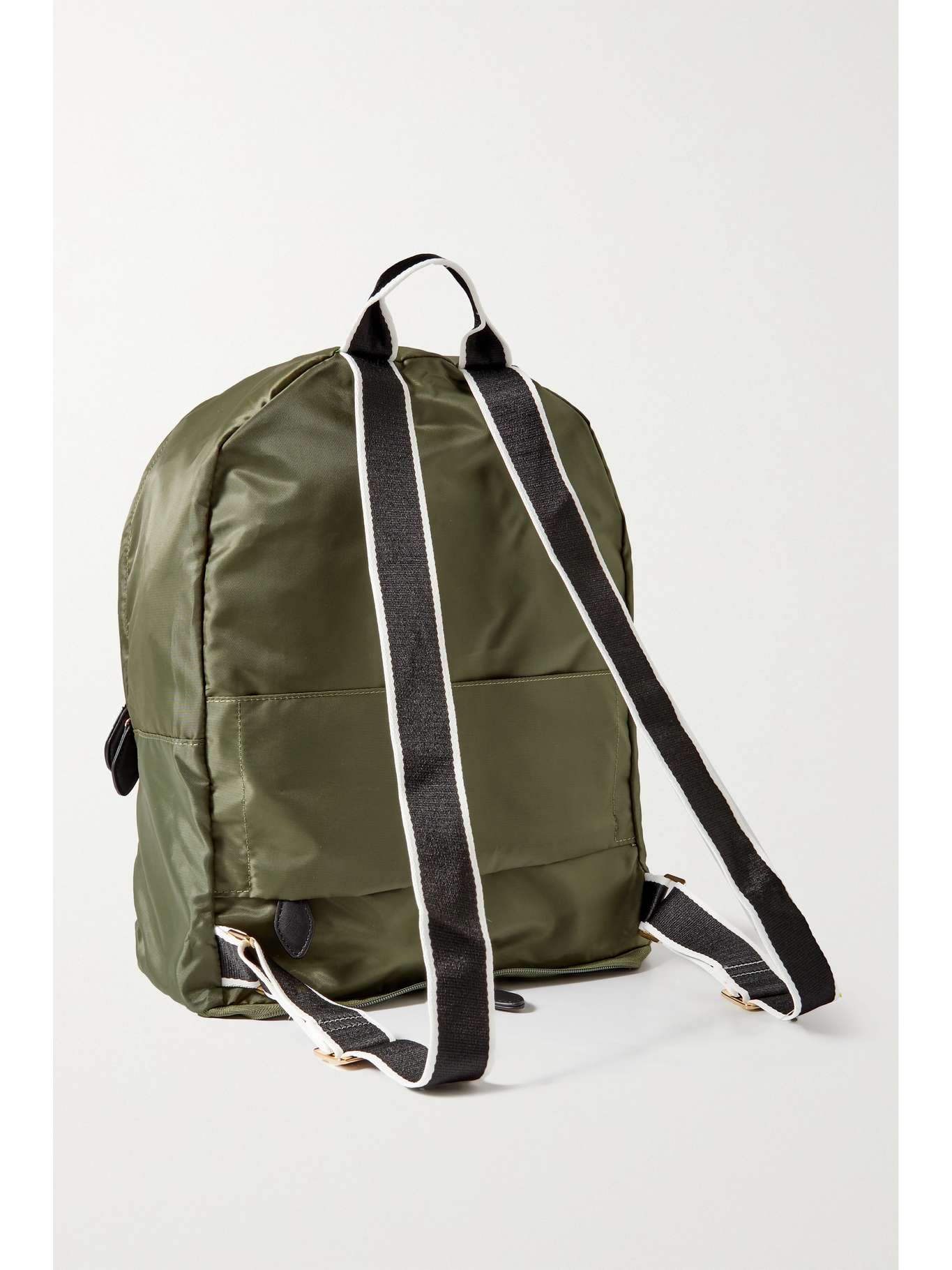 Army green Fold-Up recycled-shell backpack | PARAVEL | NET-A-PORTER