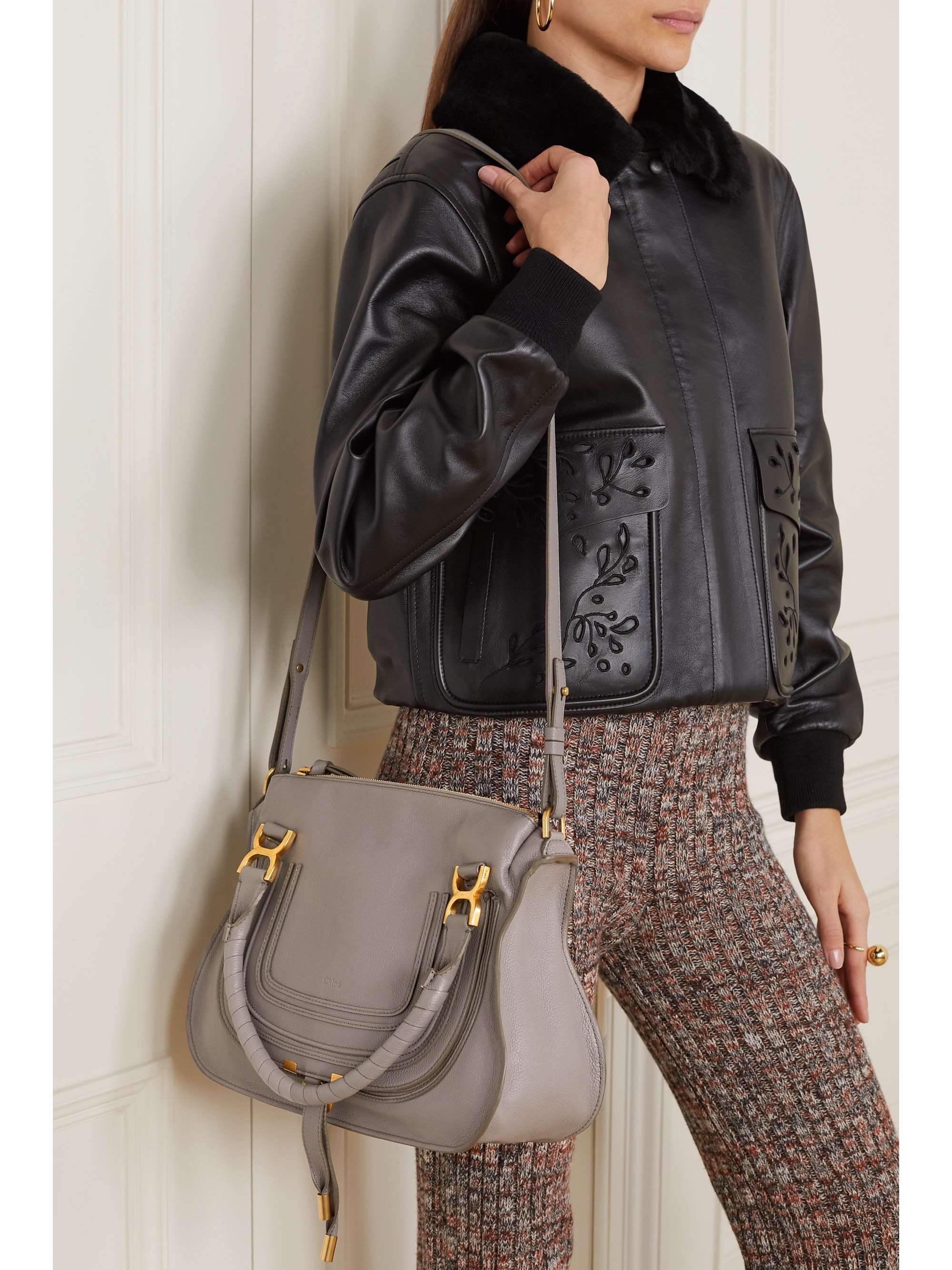 Chloe Marcie Bag Grey