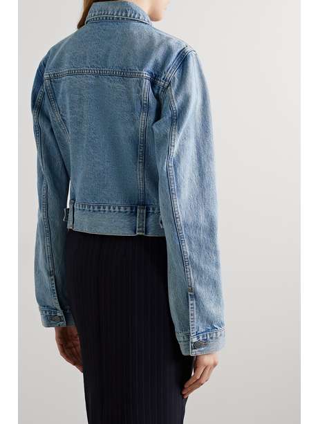 Blue Rizzo denim jacket | KHAITE | NET-A-PORTER