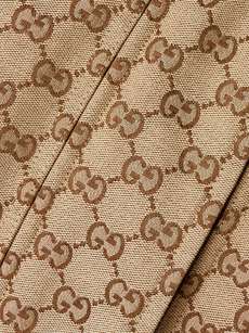 GUCCI Hooded padded cotton-blend logo-jacquard down jacket | NET-A-PORTER