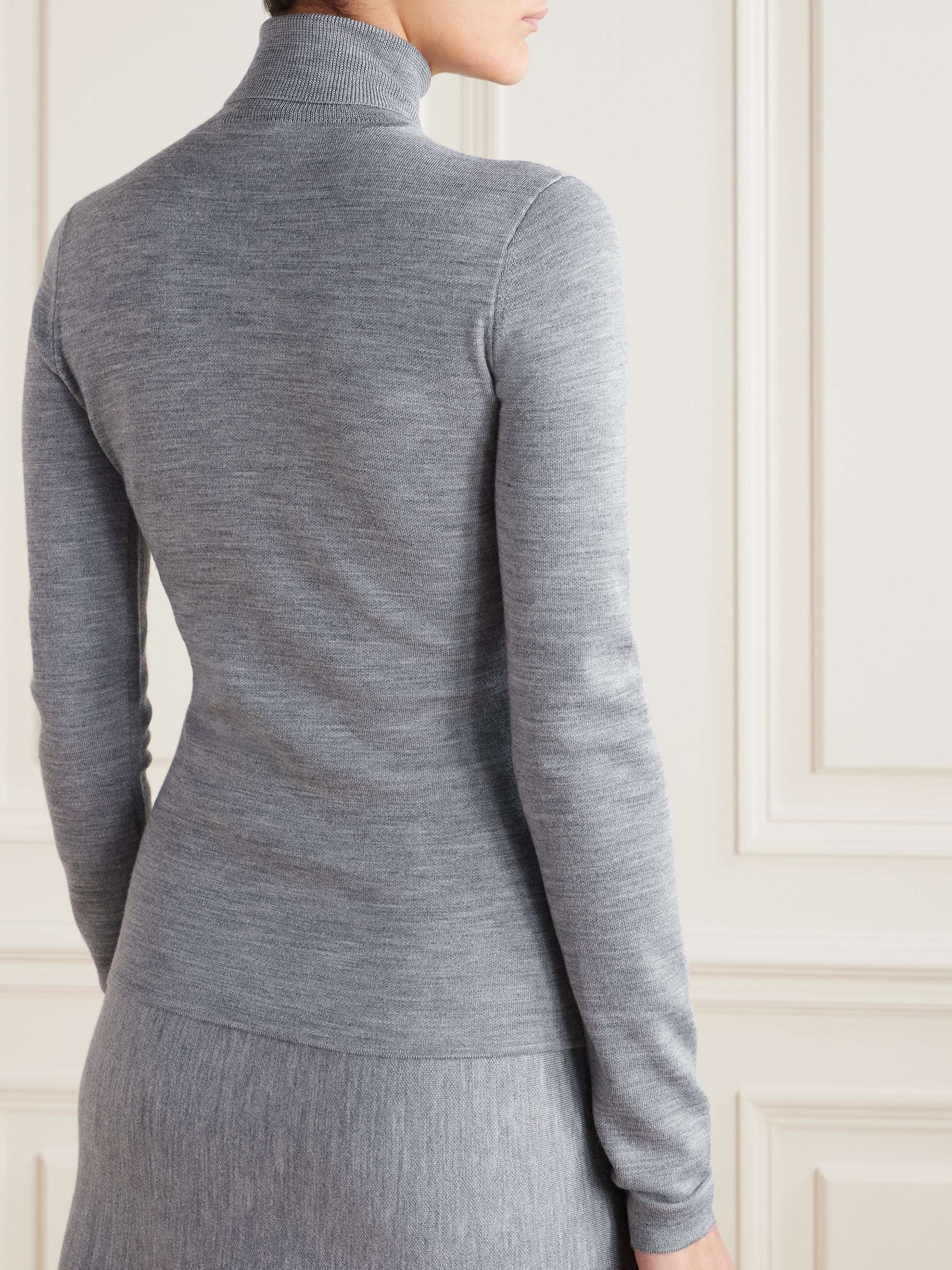 GABRIELA HEARST May wool, cashmere and silk-blend turtleneck sweater ...