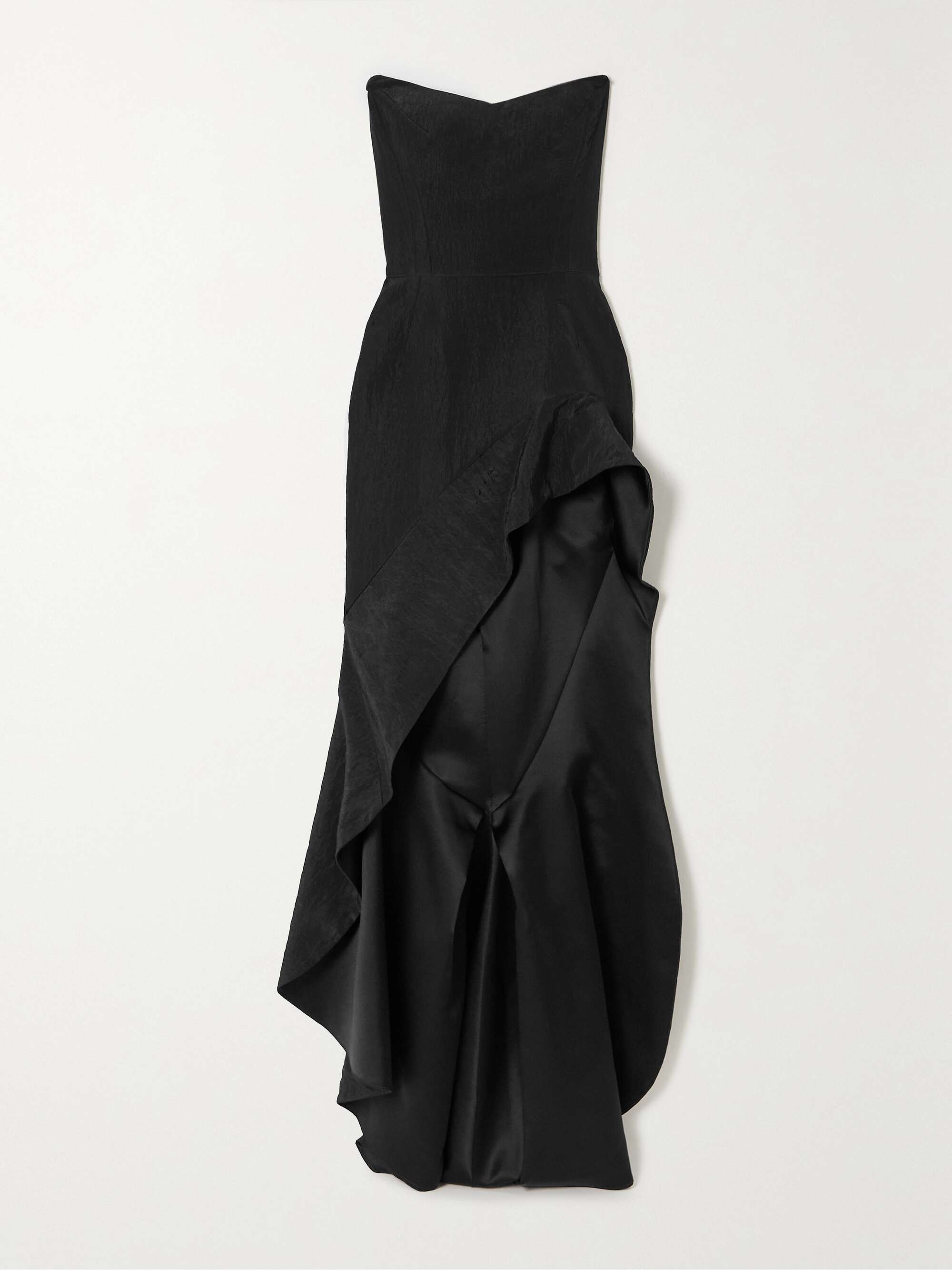 MATICEVSKI Triumph strapless ruffled taffeta gown | NET-A-PORTER