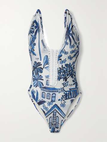 Swimwear and Beachwear | Farm Rio | NET-A-PORTER