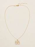 ALISON LOU Butterfly Streamer 14-karat gold necklace | NET-A-PORTER