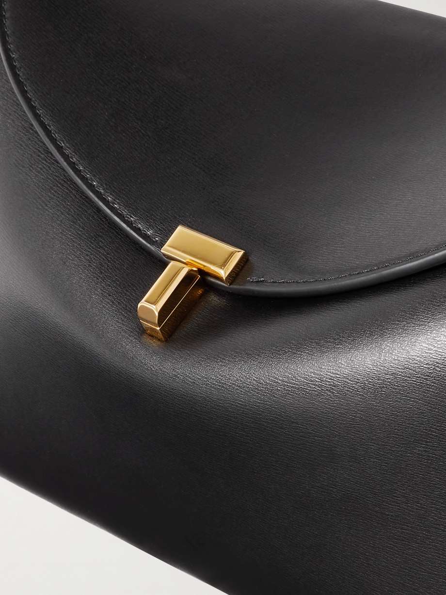 TOTEME T-Lock leather shoulder bag | NET-A-PORTER