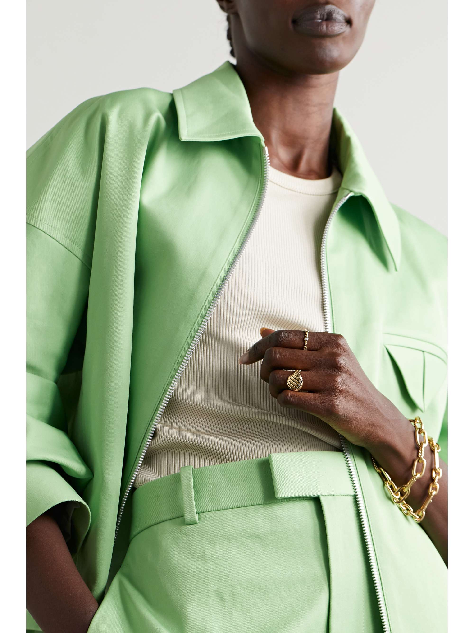 DAVID YURMAN Cable 18-karat gold signet ring | NET-A-PORTER