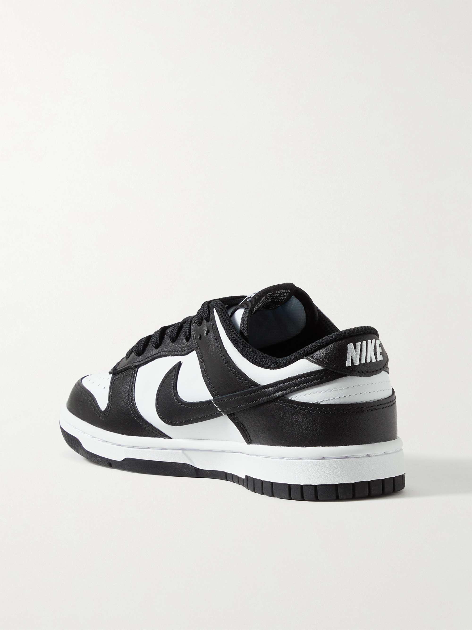 NIKE Dunk Low leather sneakers | NET-A-PORTER